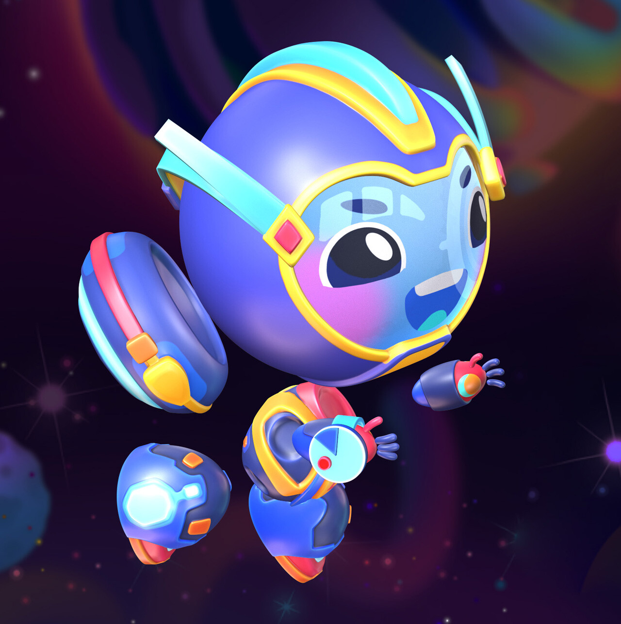 ArtStation - Buddy space suit