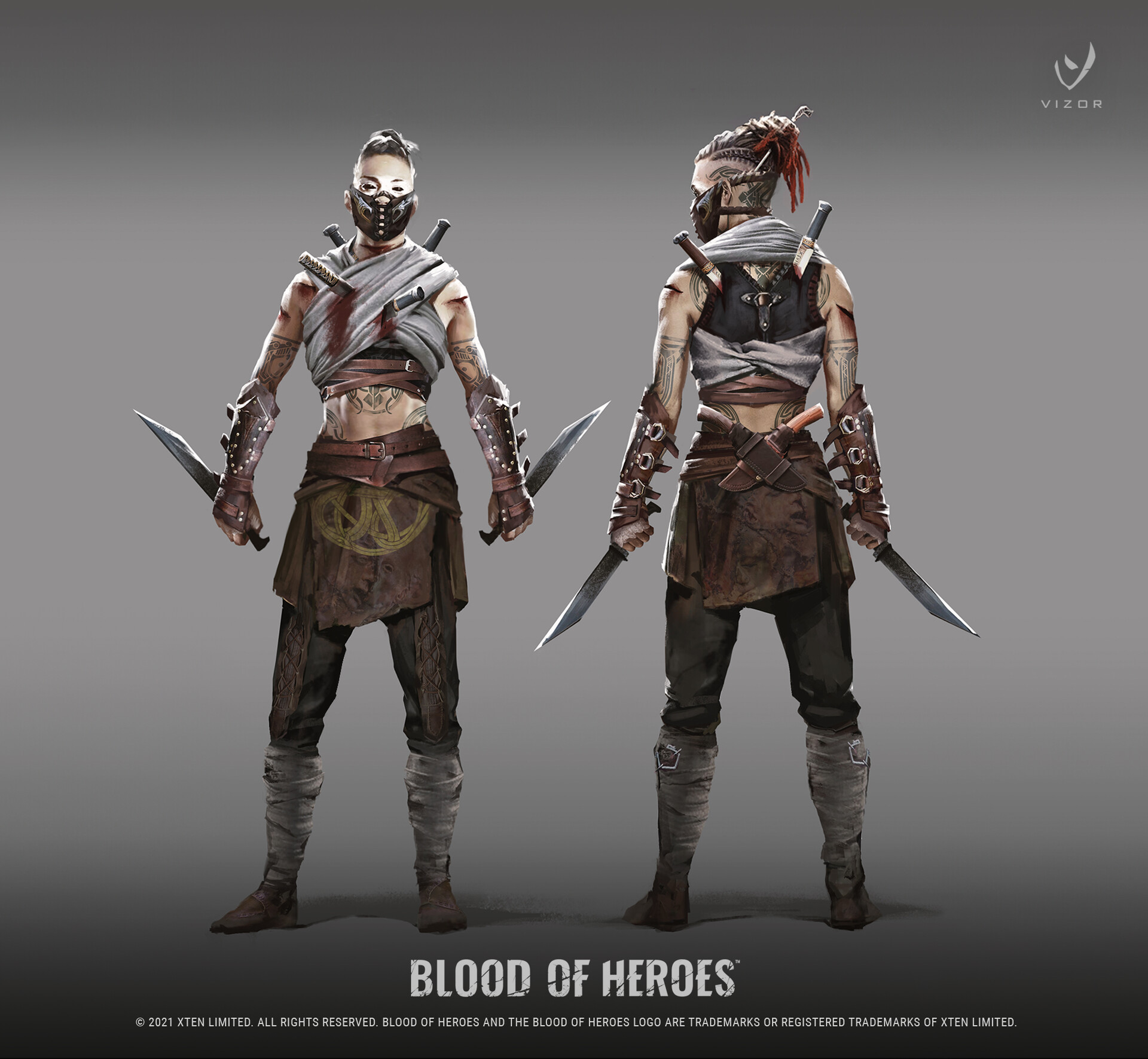 Blood of Heroes: Character concept art by Artem Sus’ko — ProUser.Me