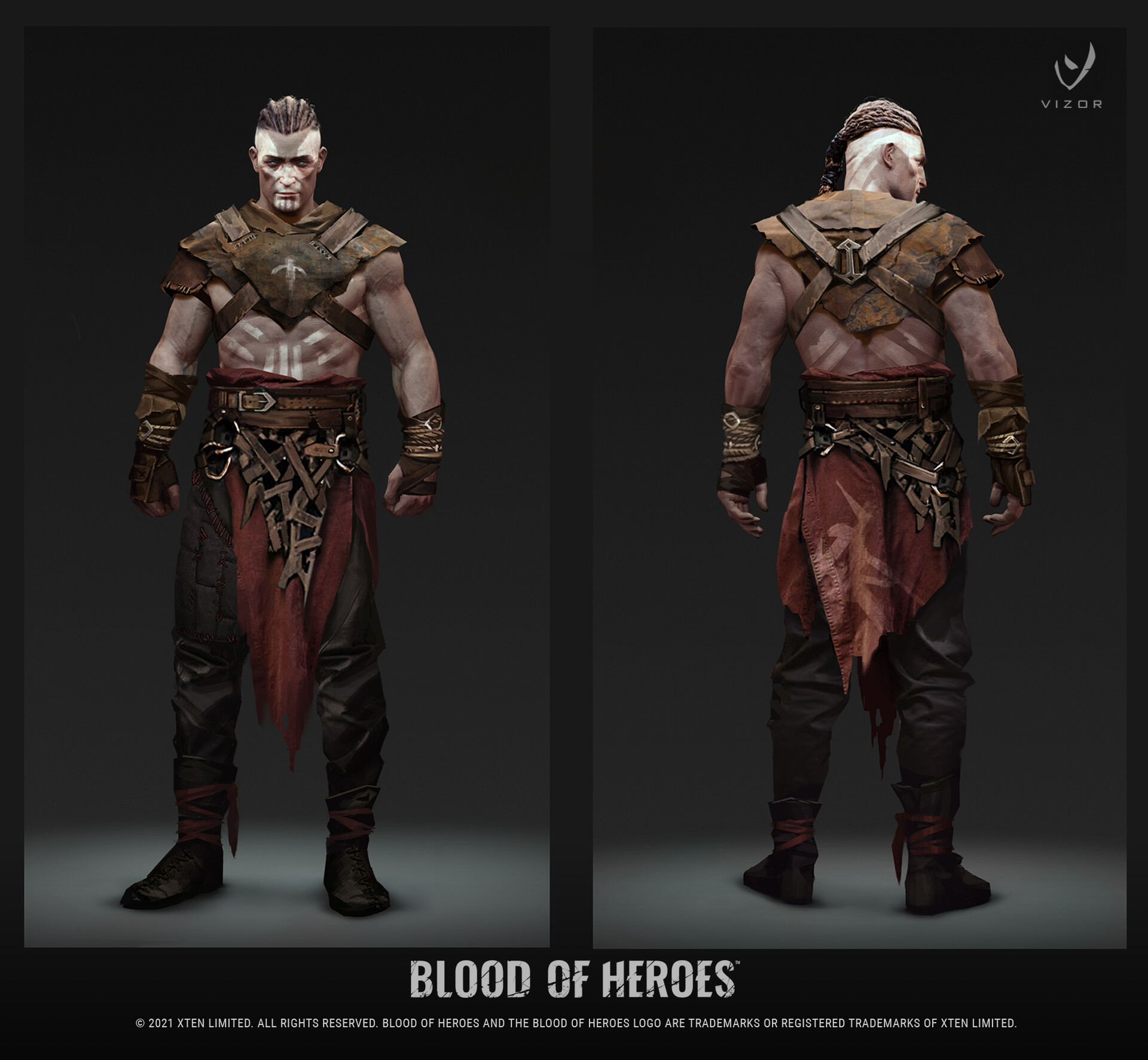 Blood of Heroes: Character concept art by Artem Sus’ko — ProUser.Me