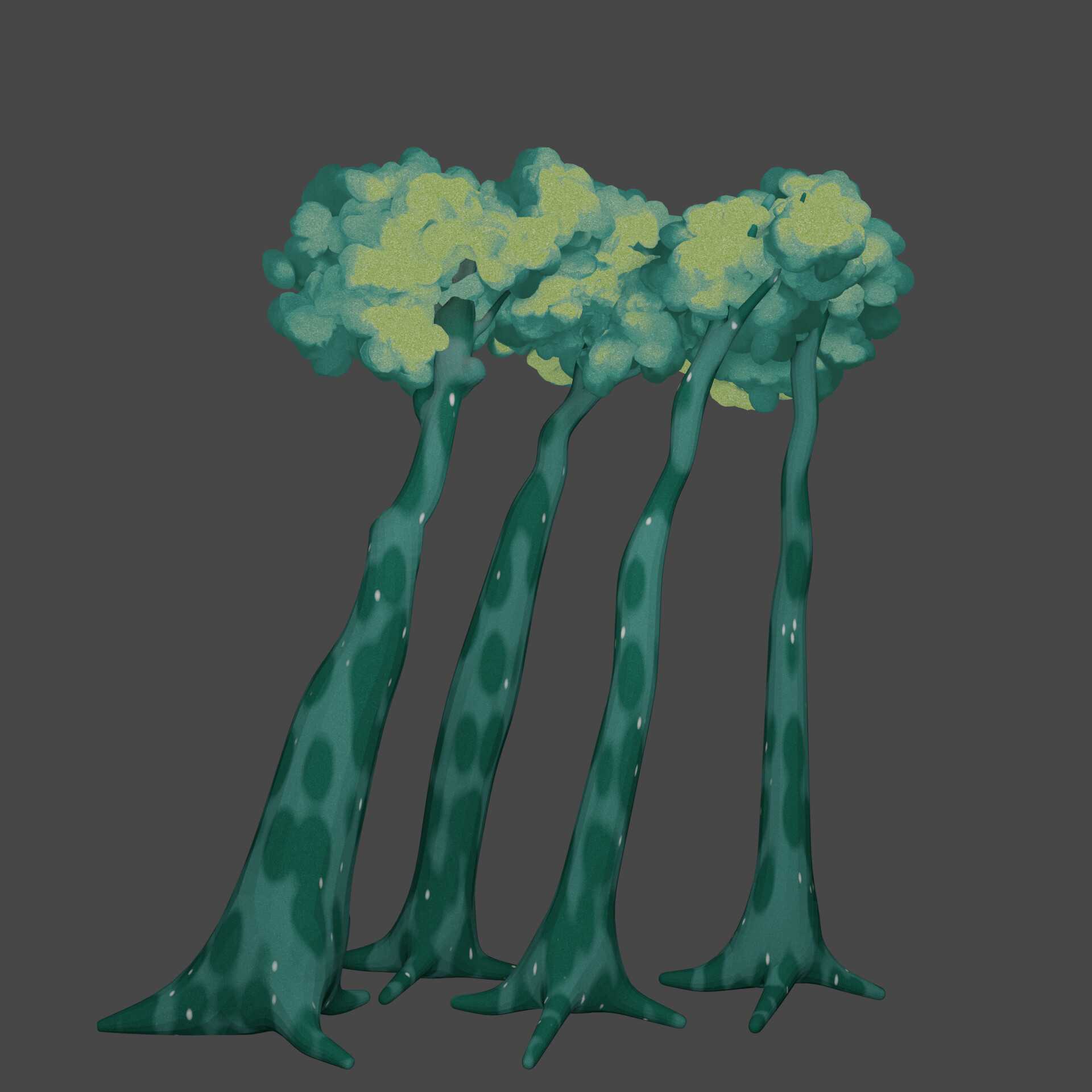 ArtStation - TREE (The Art) _ Ghibli texture