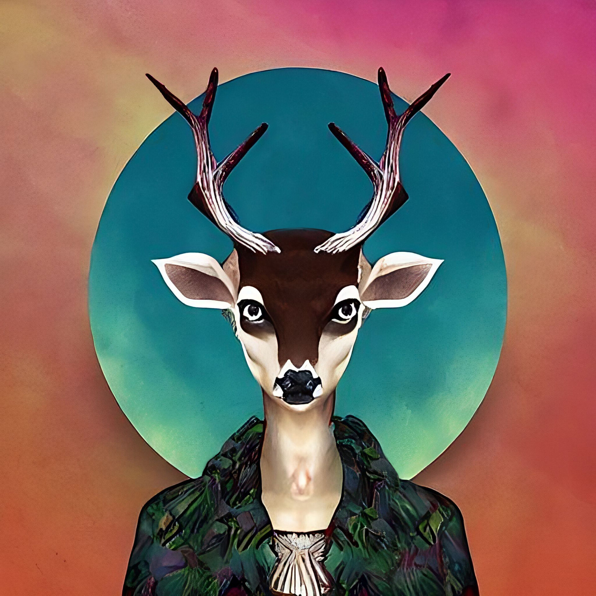 ArtStation - Deer woman