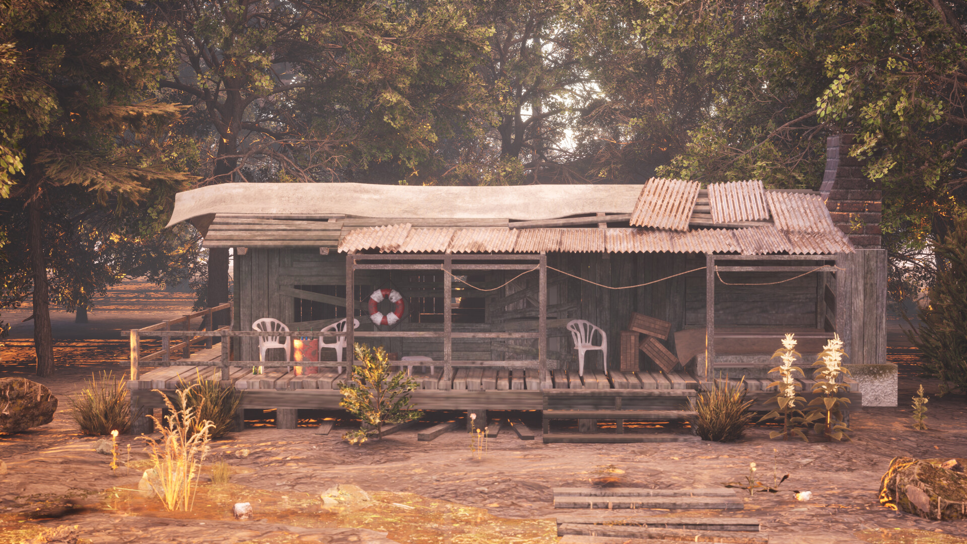 ArtStation - A Lost house