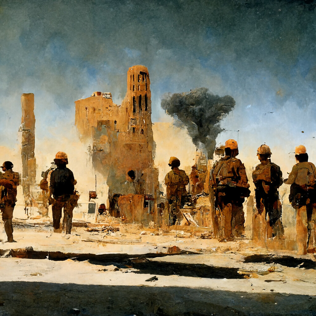 ArtStation - Fallujah December 2004