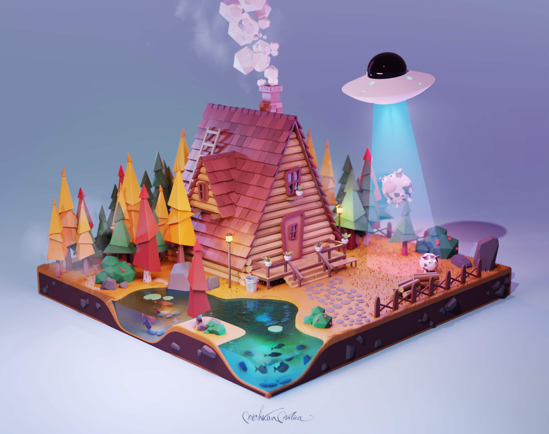 ArtStation - Forest commotion