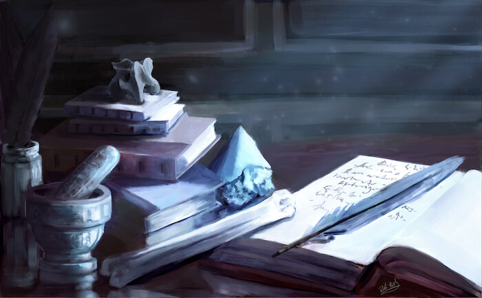 ArtStation - Moonlit Witchcraft