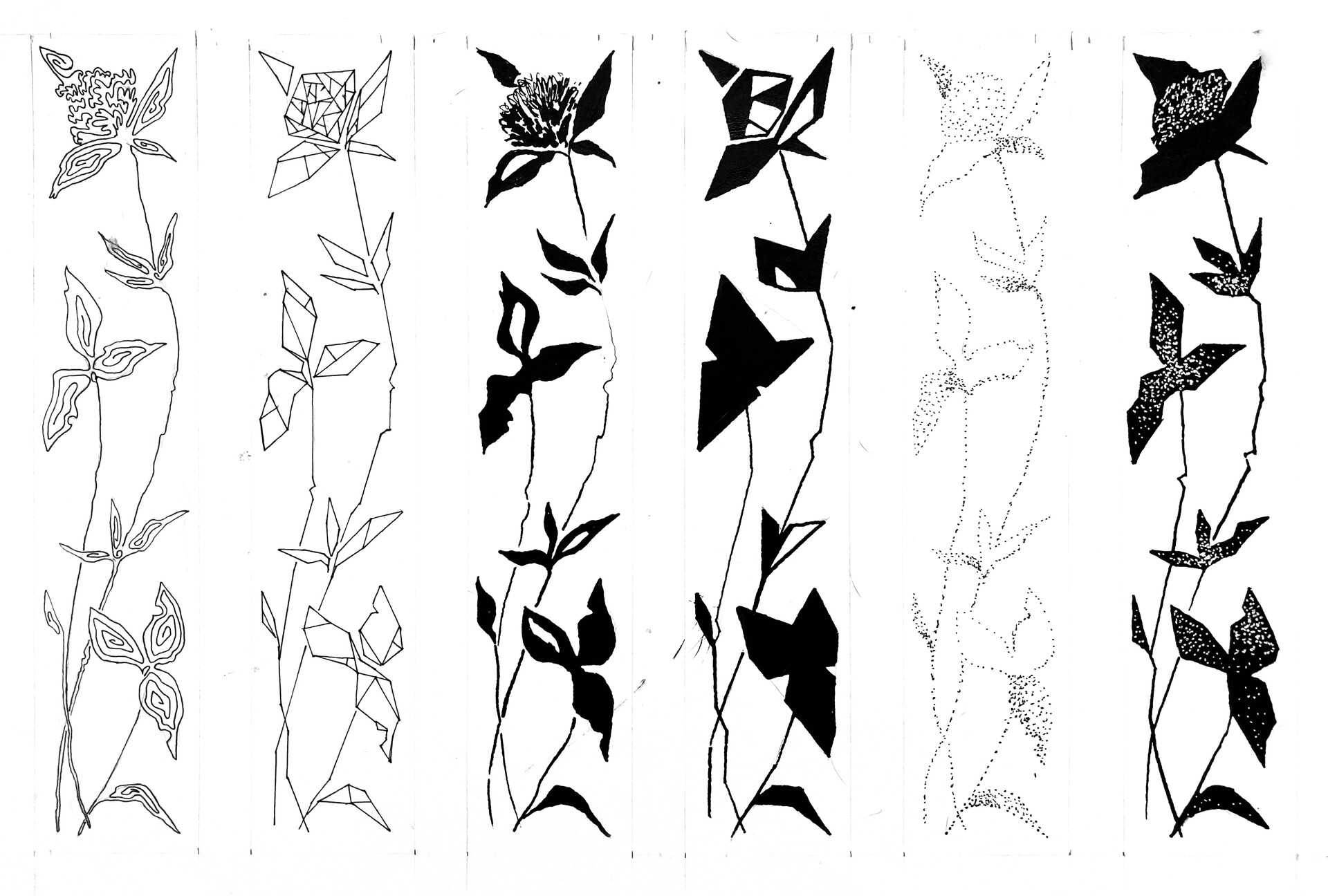 ArtStation - Stylized flowers