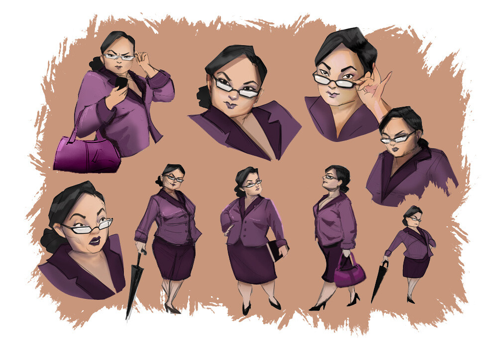 ArtStation - Strict School Principal
