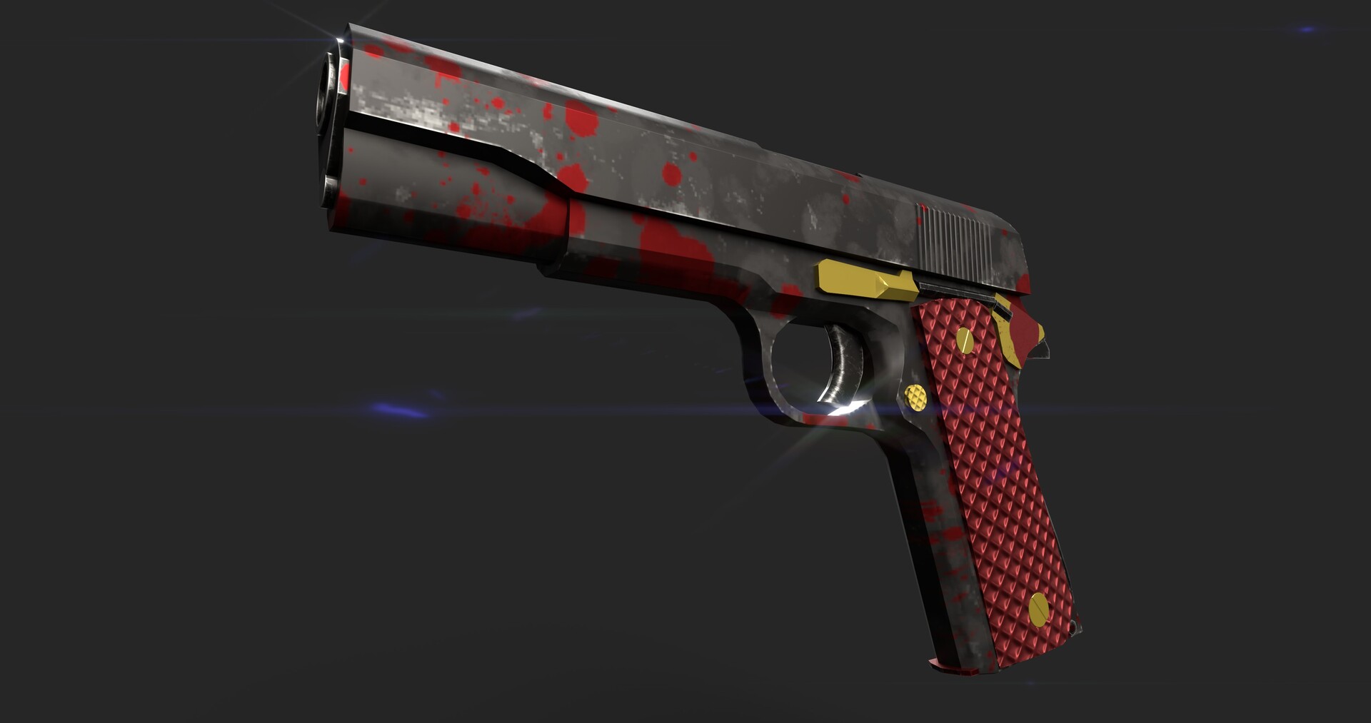 ArtStation - Customized Gangstar M1911 Pistol
