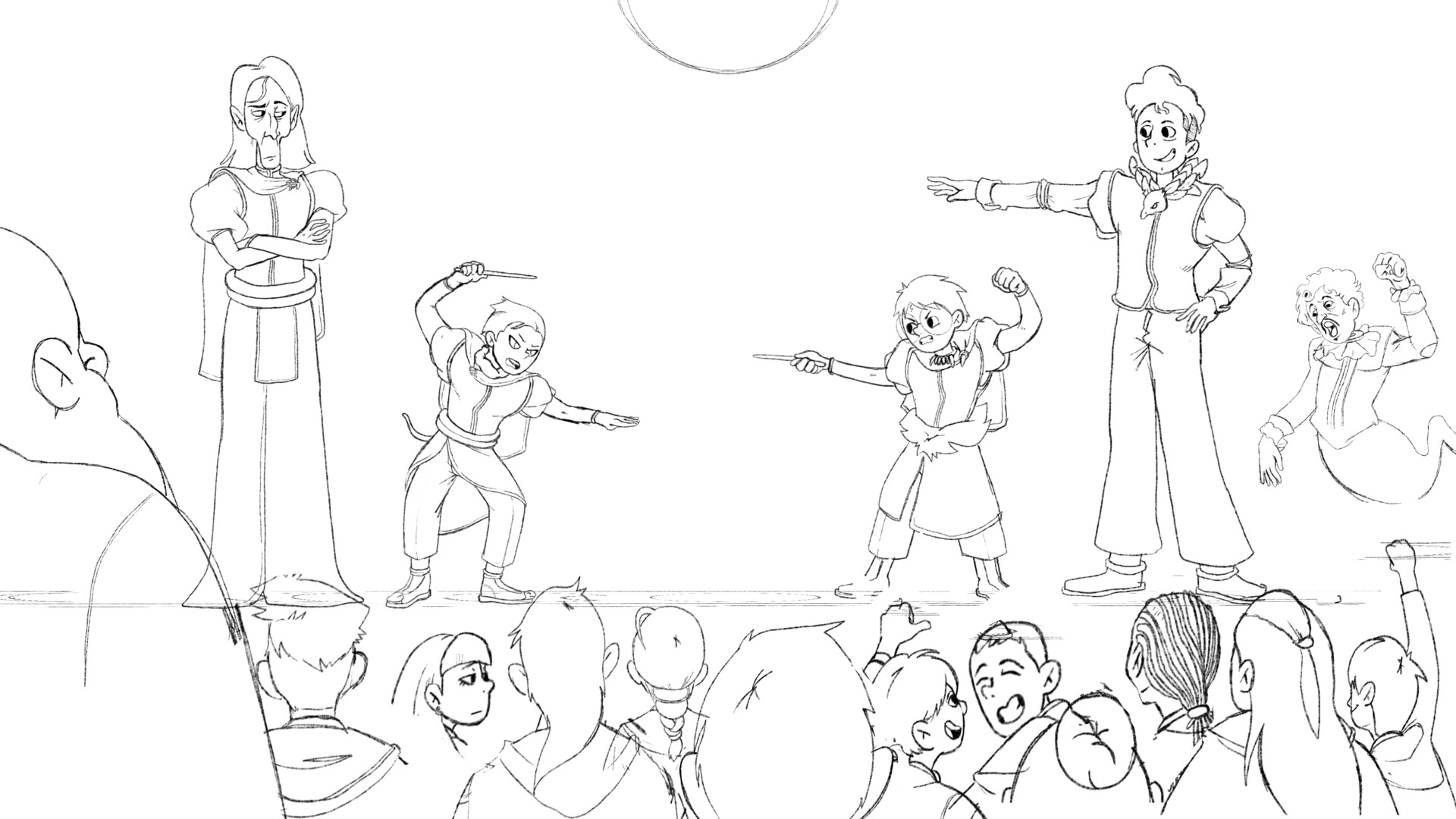 harry potter dueling coloring pages