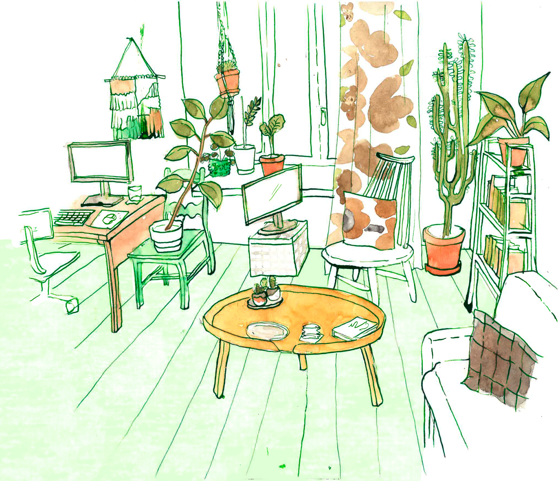 ArtStation - Home Sketch