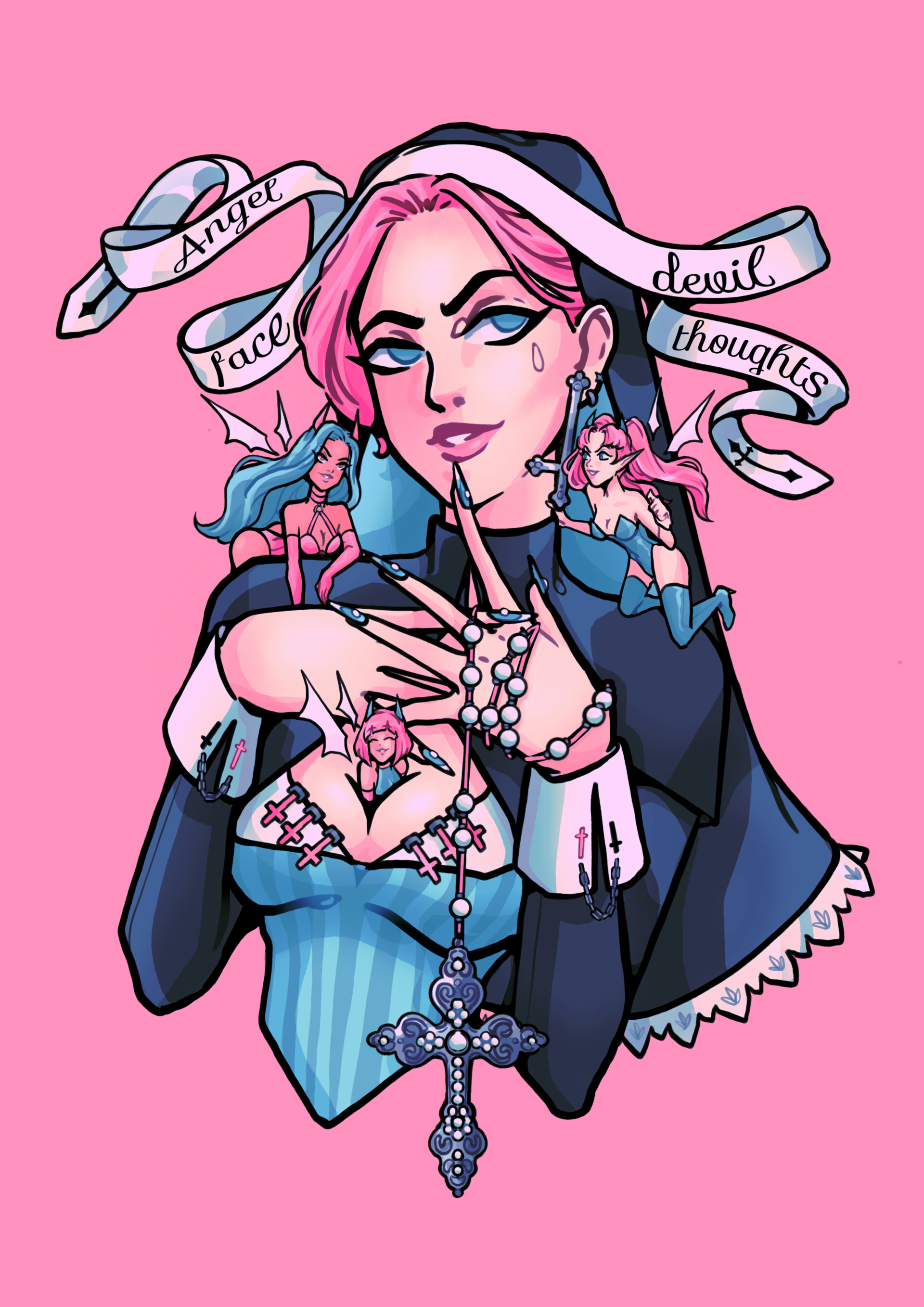 ArtStation - Devil Thoughts