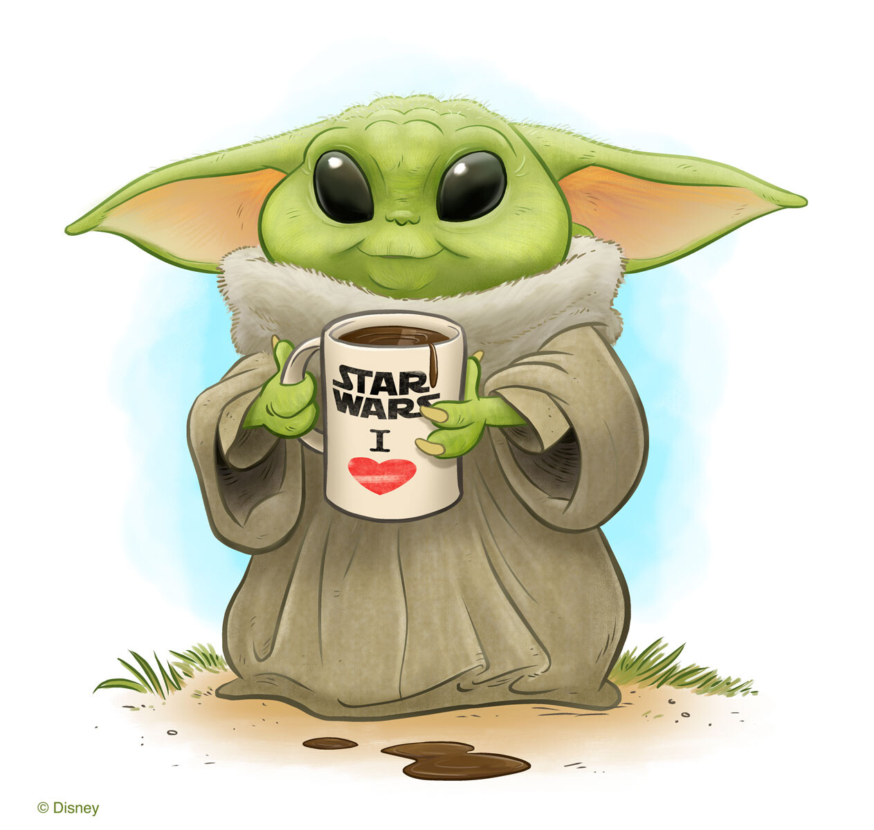 ArtStation - "Baby Yoda"