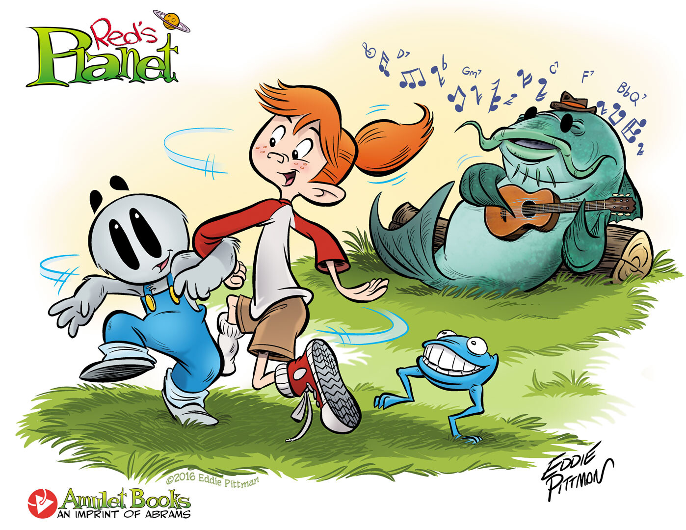 Eddie Pittman - Red's Planet — Promotional Print