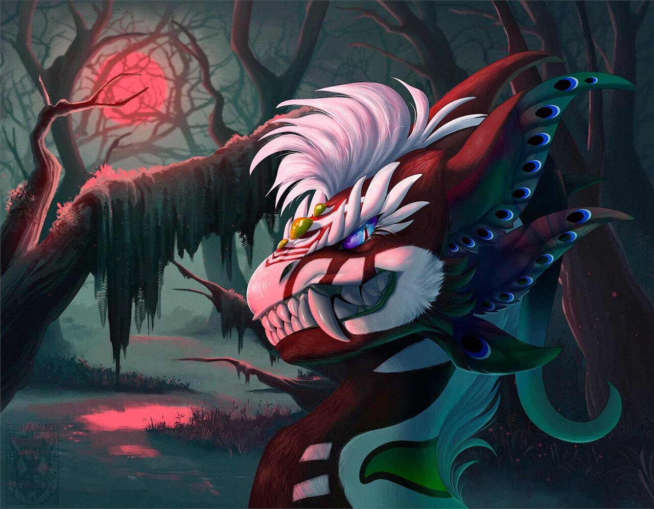 ArtStation - Swamp -COMMISSION-