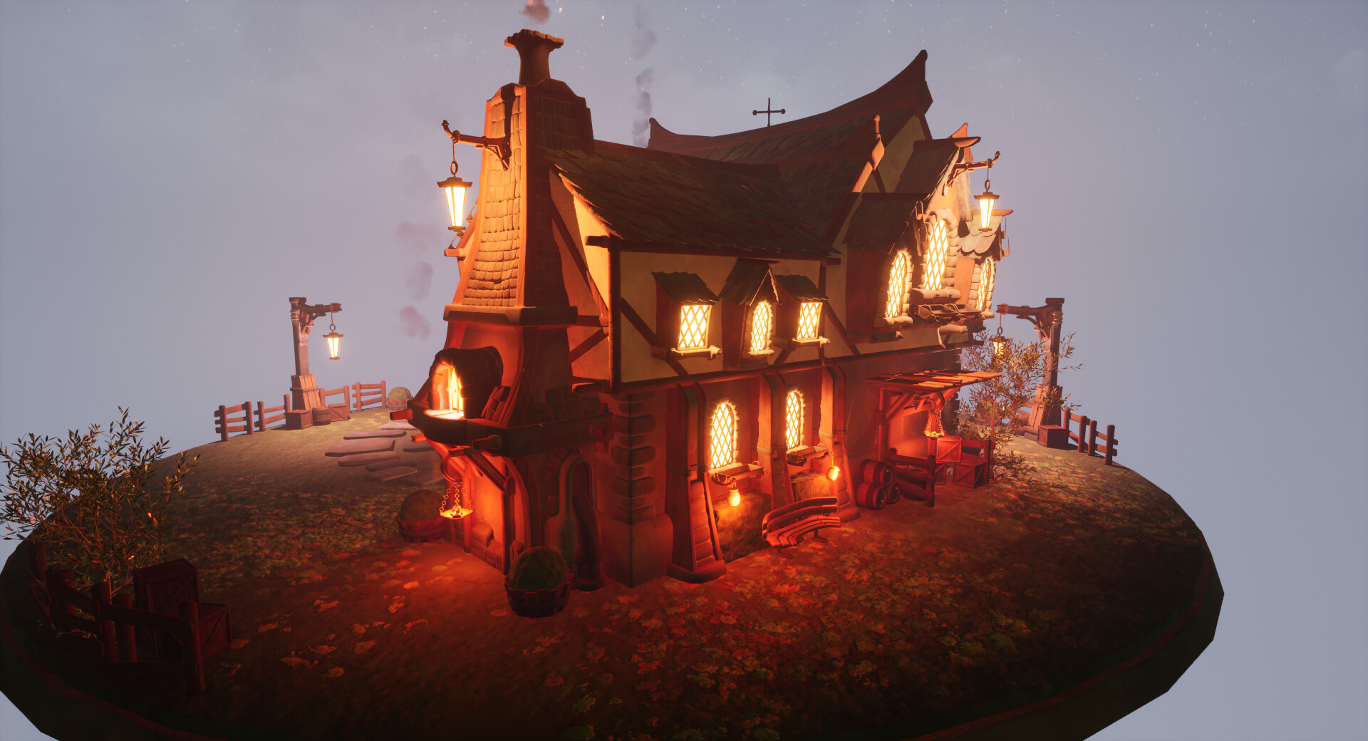 Alexander Charles - Stylised House Diorama