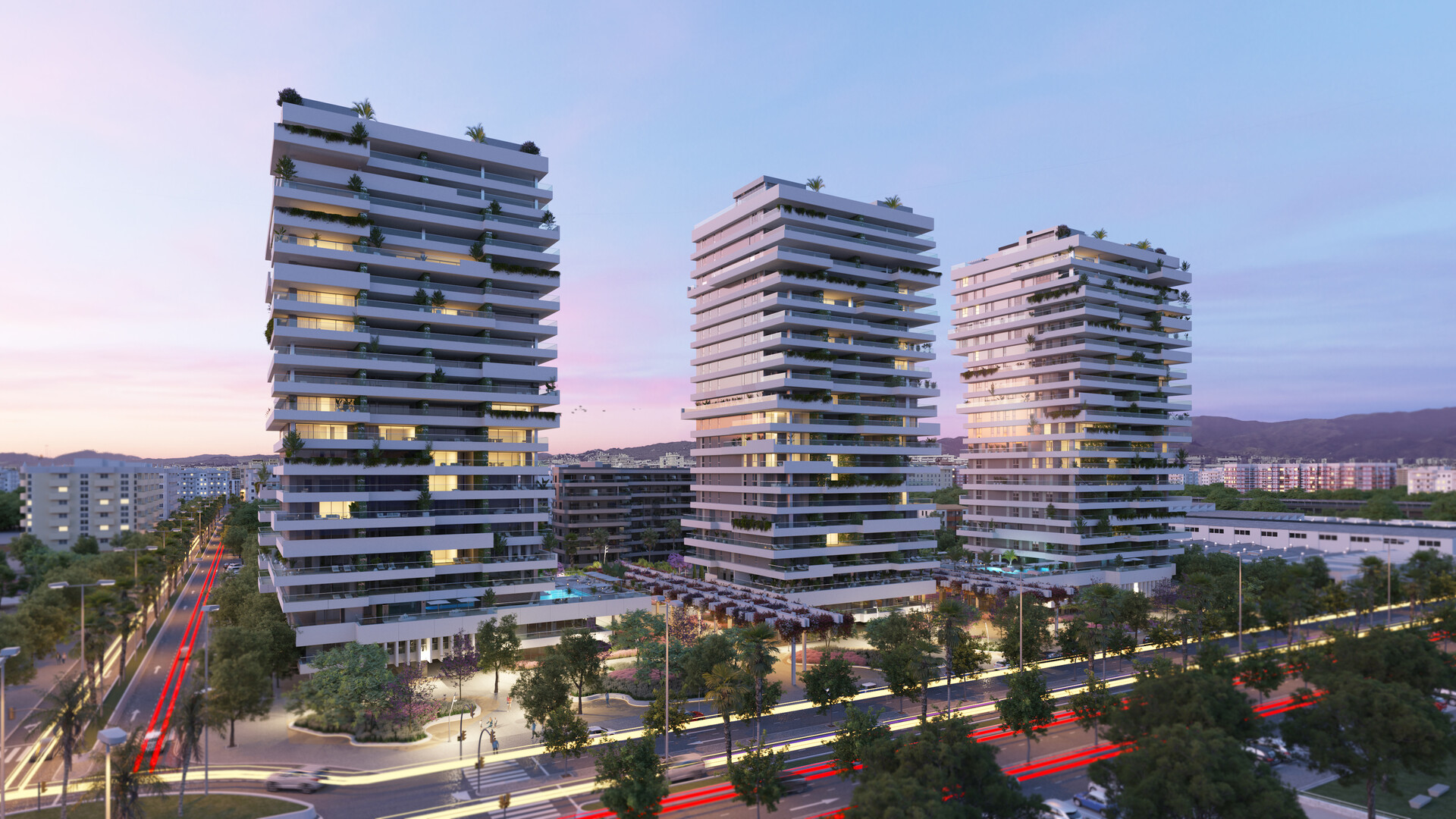 ArtStation - Málaga Towers