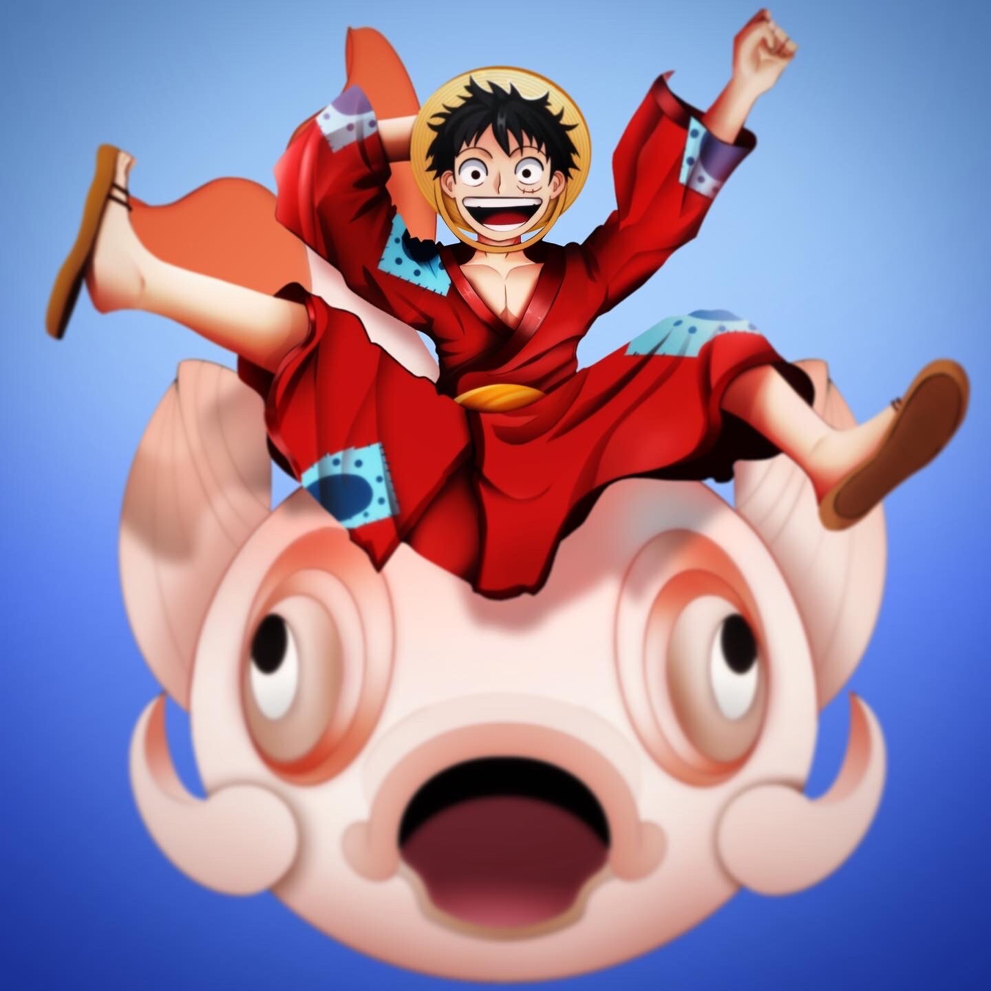 ArtStation - Luffy fanart