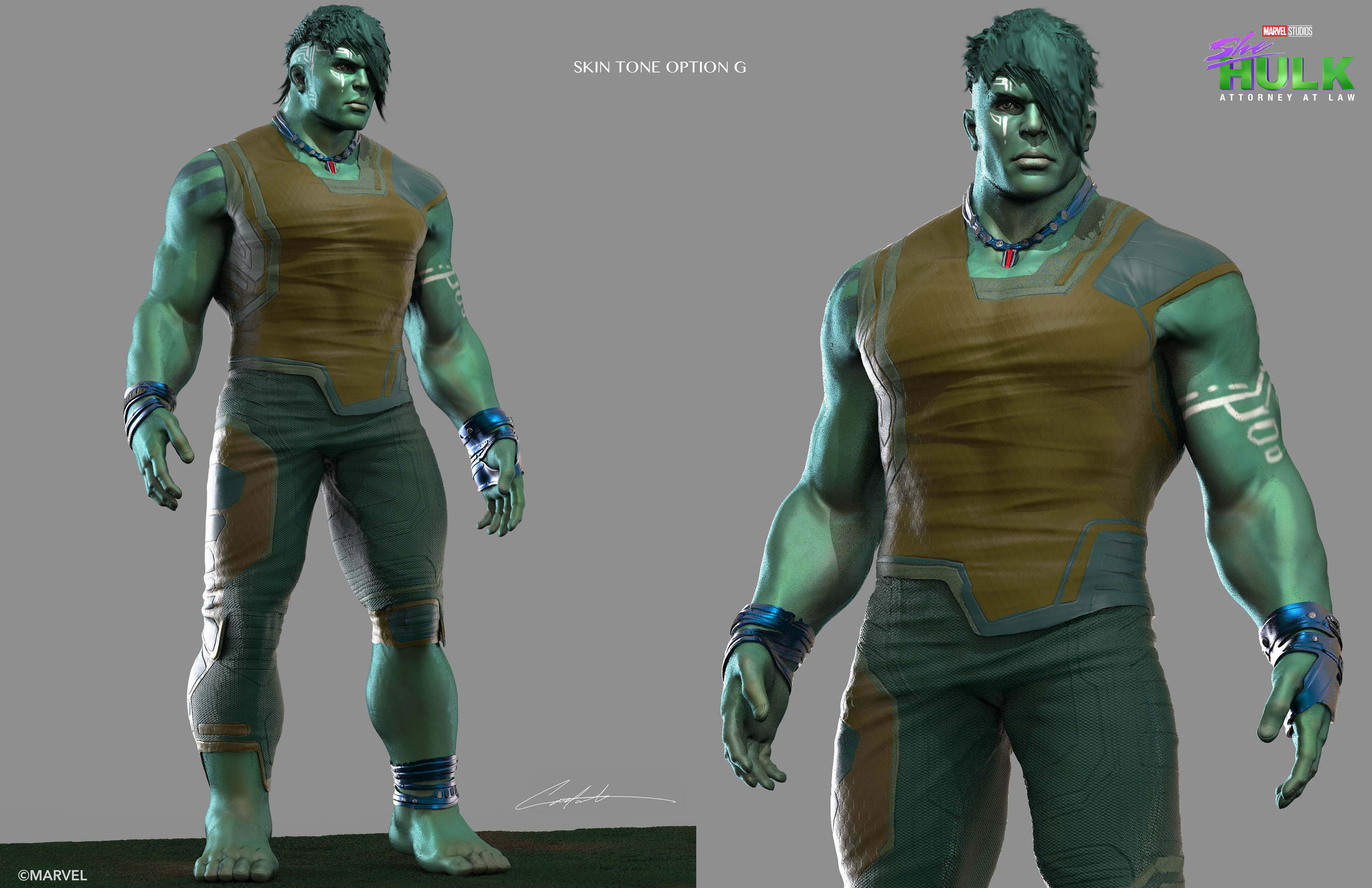 Constantine Sekeris - She-Hulk Skaar Exploration Designs