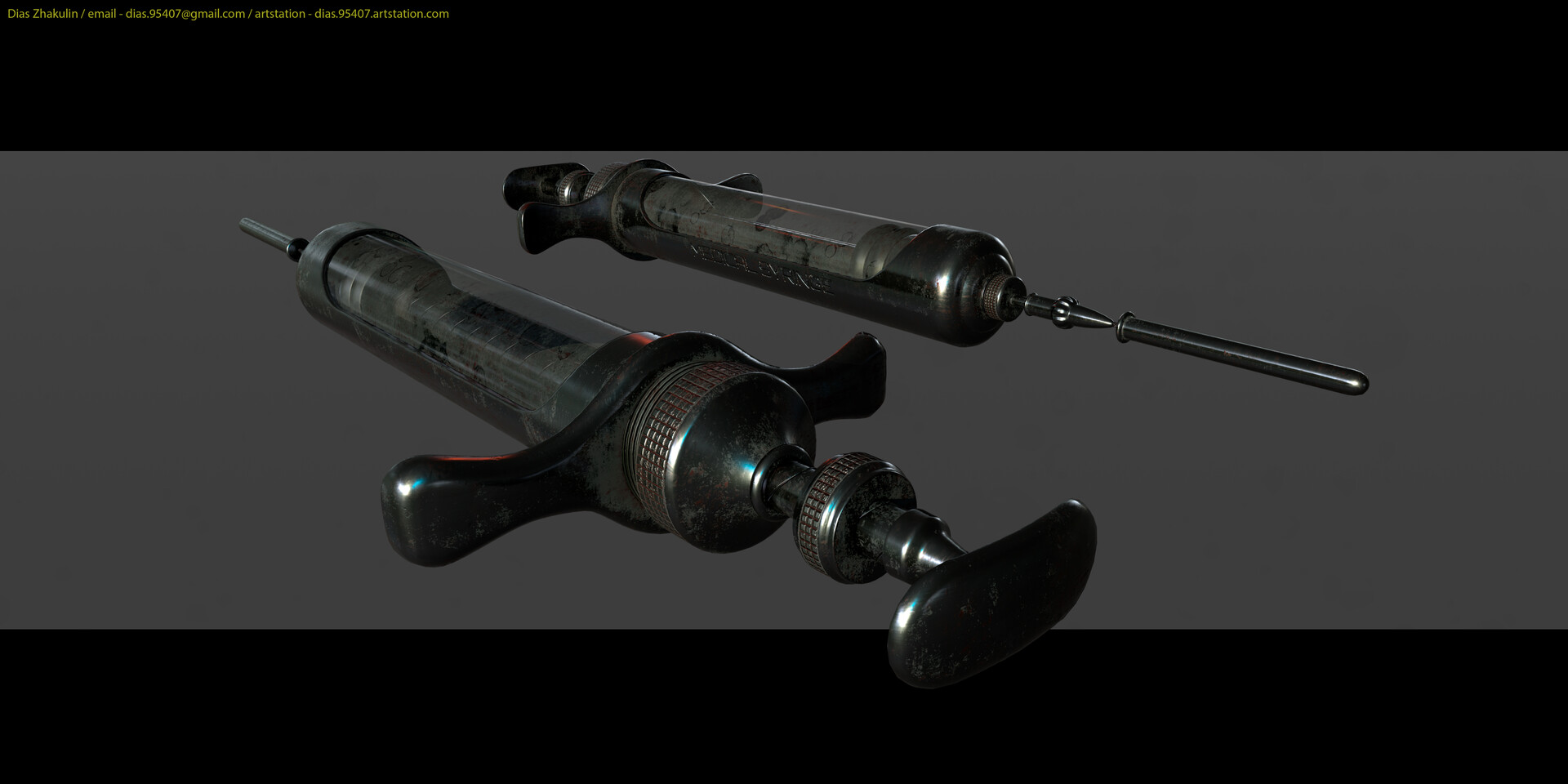 ArtStation - Medical syringe