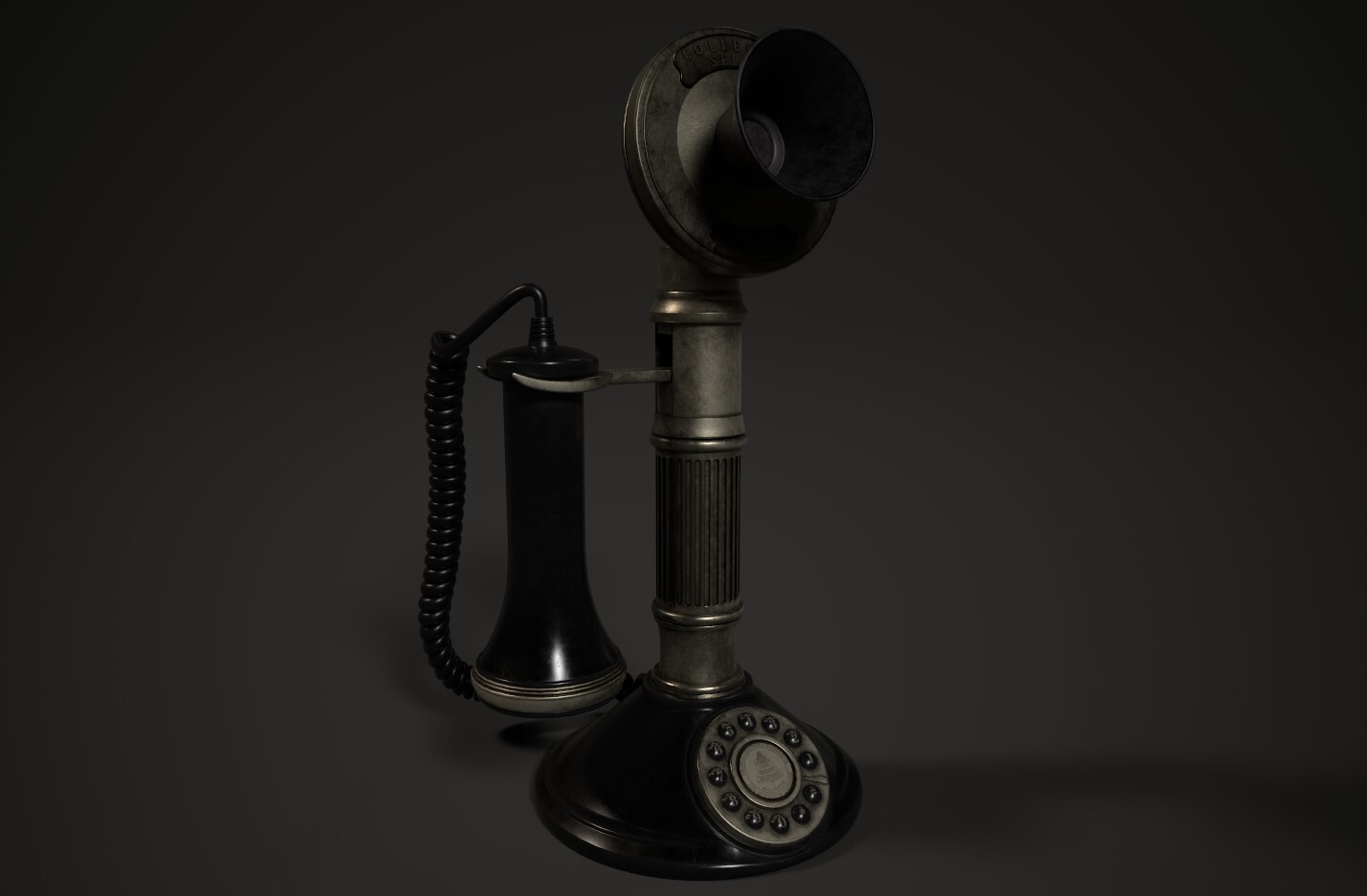 ArtStation - 1897, Roman Column, Vintage Rotary Telephone