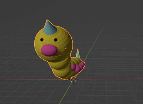 ArtStation - Weedle -Pokémon Model