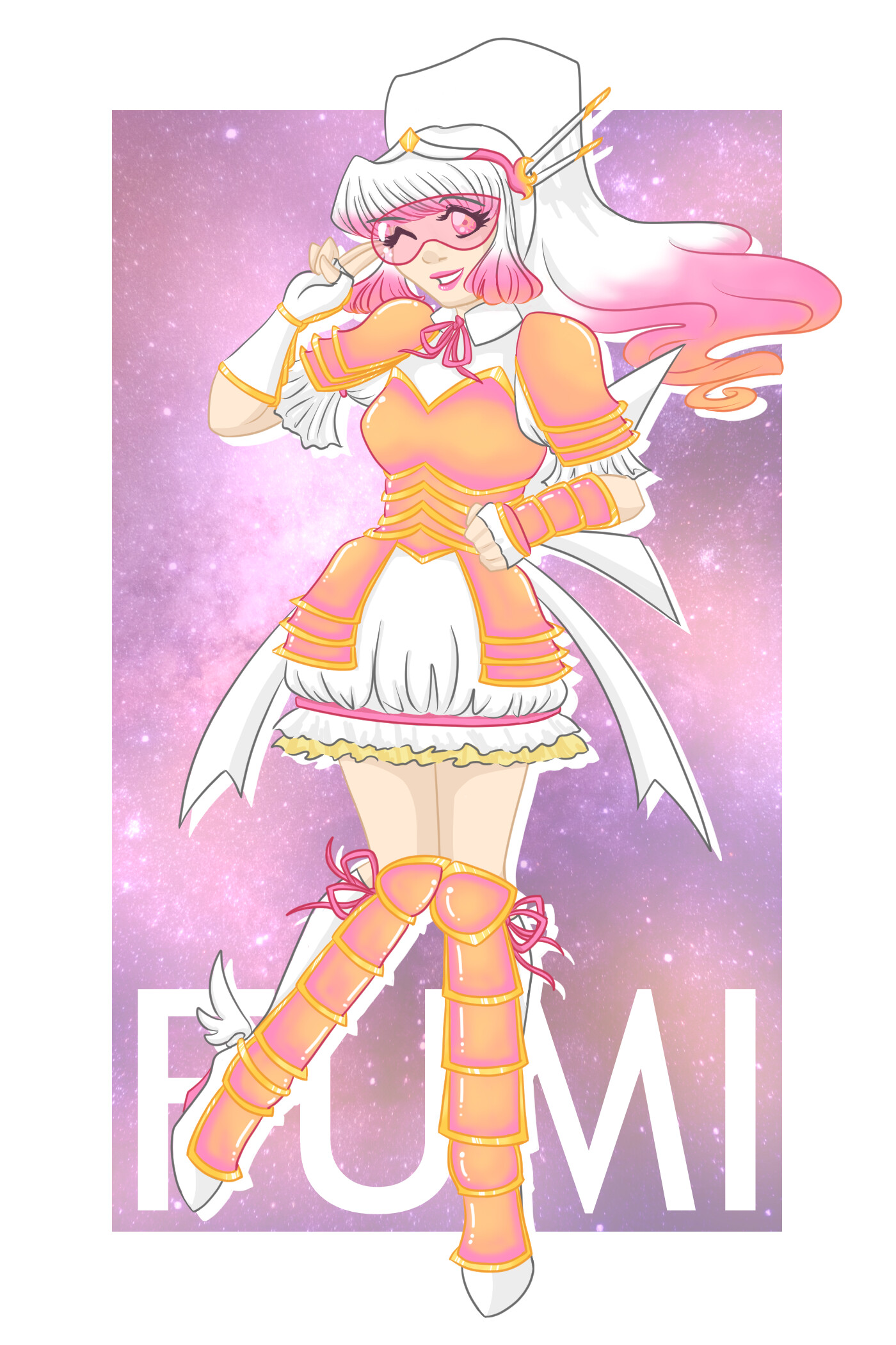 ArtStation - Commission - Fumi from Heroes of Ashigaru!