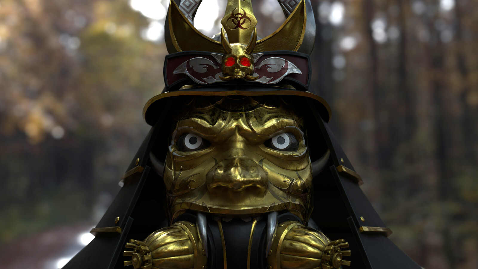 RedOrange - Samurai Gas Mask - Killing Floor 2