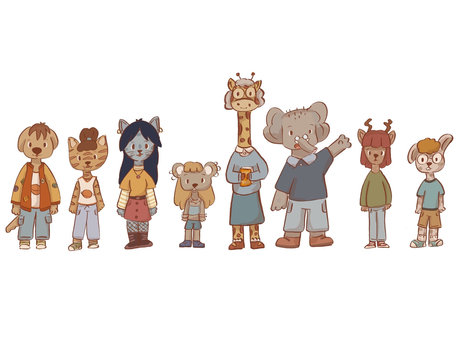 ArtStation - Animal high school