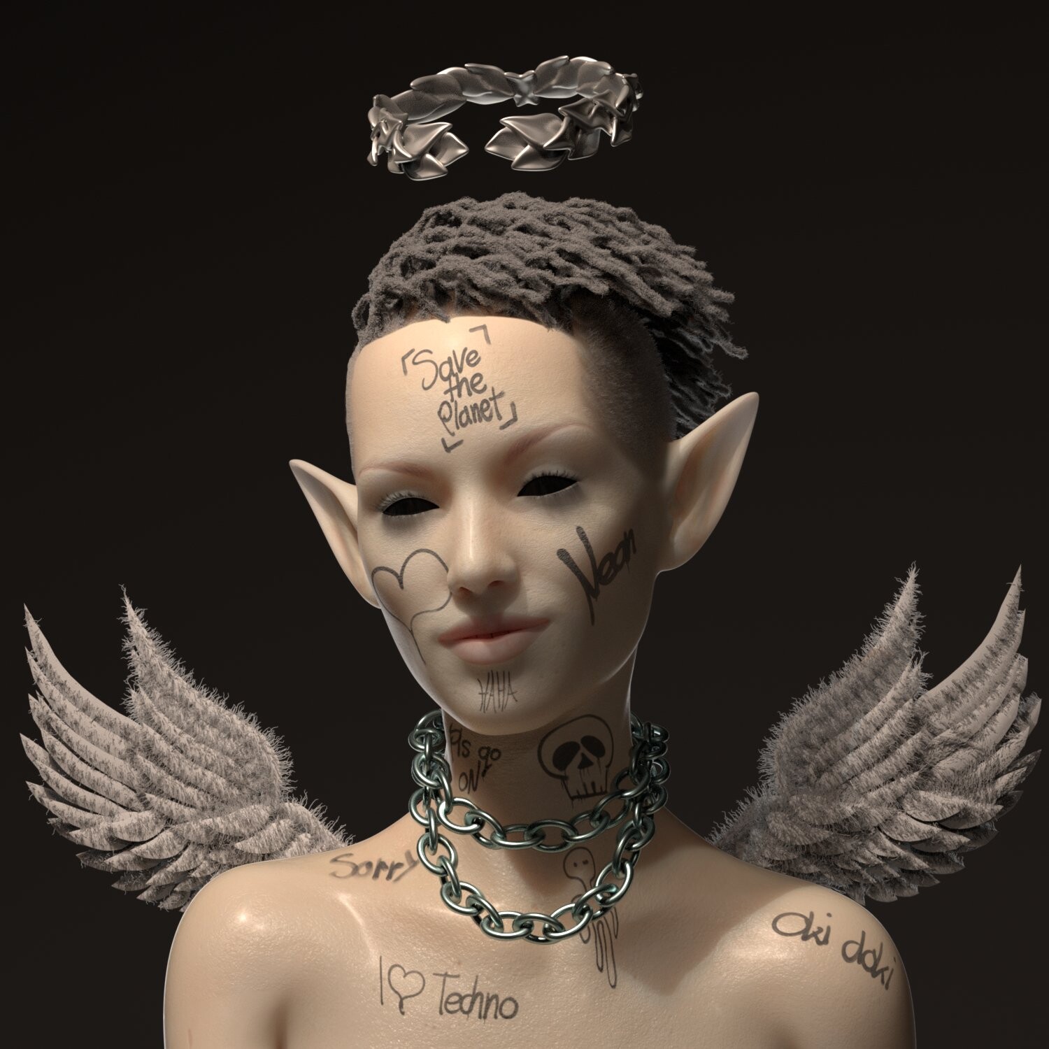 ArtStation - I will design 3d nft art, metaverse avatar, 3d nft model, 3d nft collection
