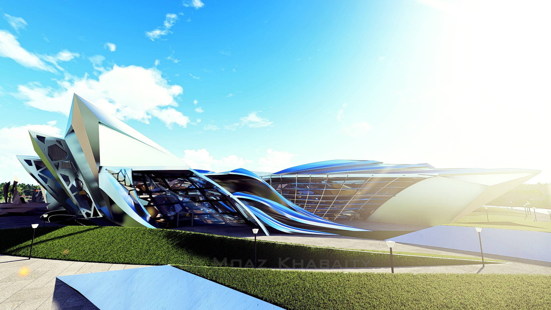 Moaz Khabaity - Contemporary Art Museum in Damascus City