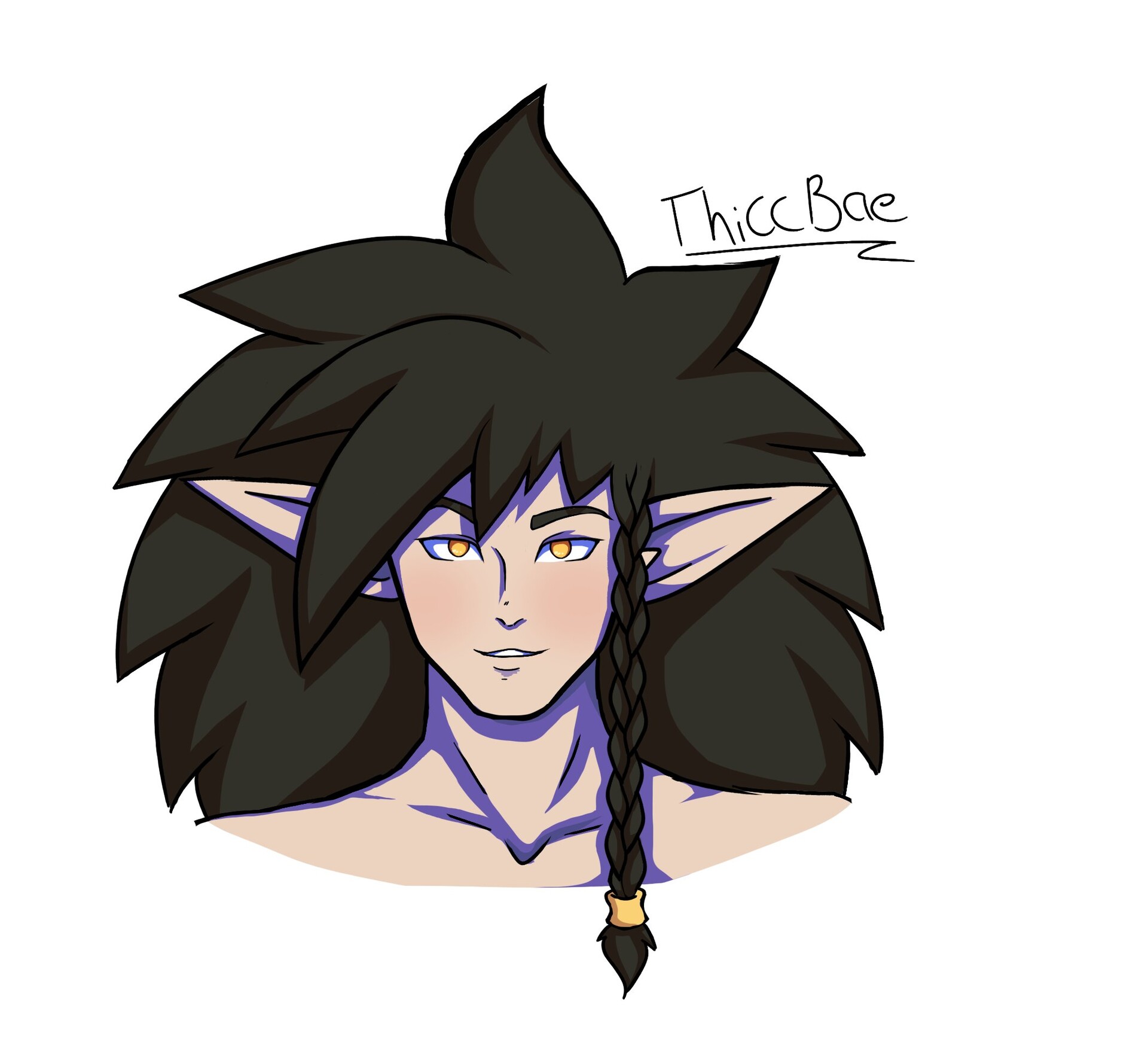 ArtStation - Jin head shot [oc]