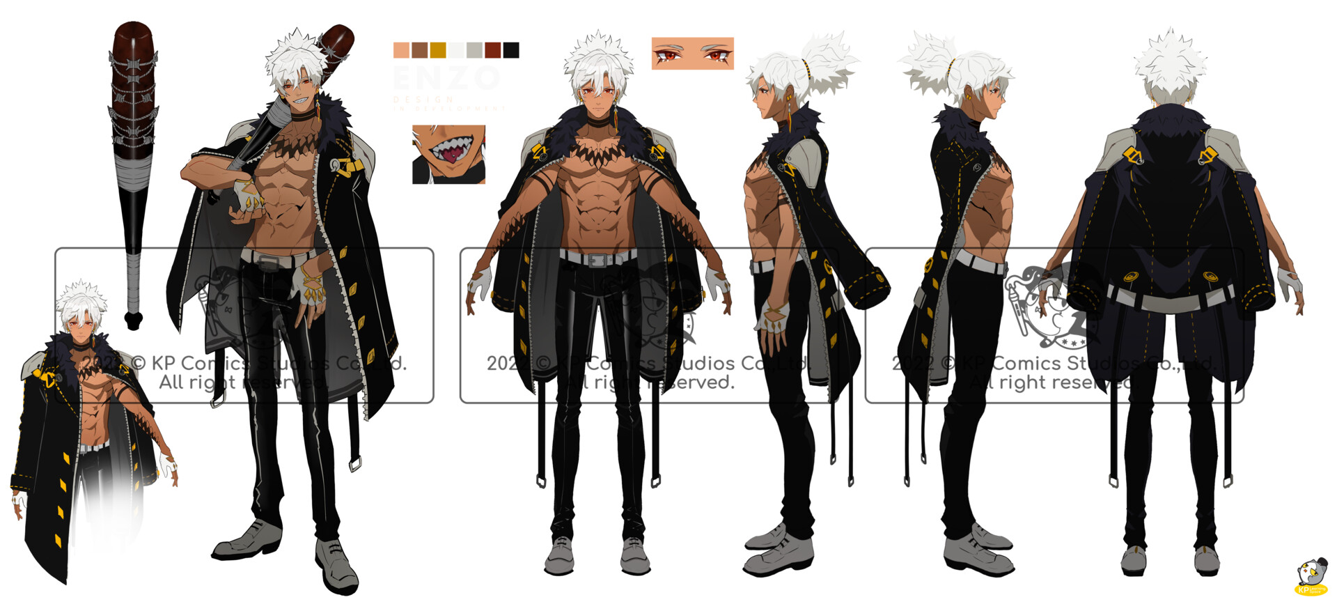 ArtStation - Enzo by KP Comics Studios