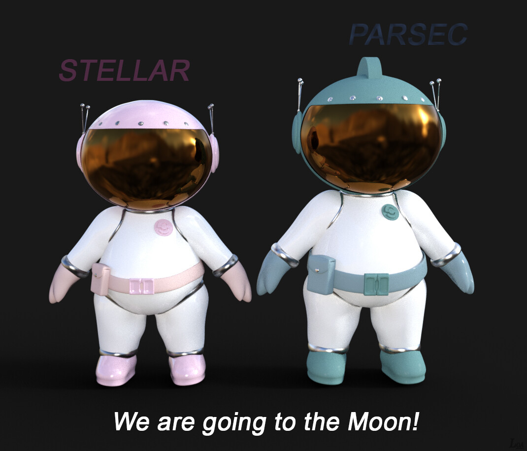 ArtStation - Parsec & Stellar with their very own Comic Strip