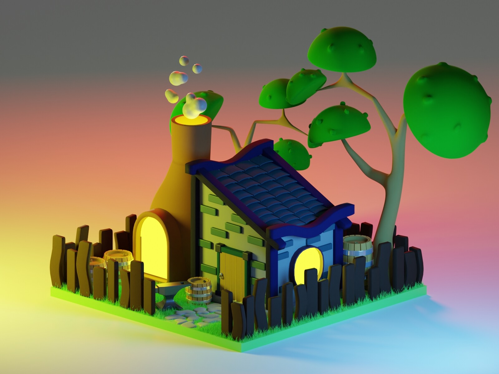 ArtStation - Little furnace