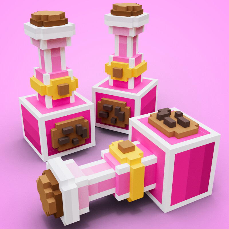 ArtStation - Pink Potions