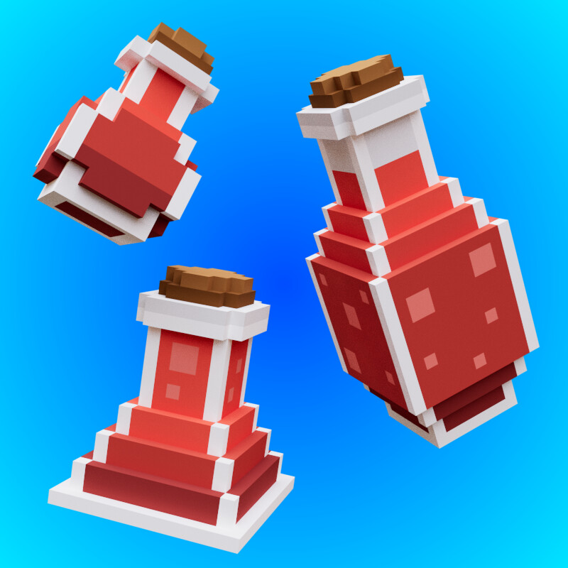 ArtStation - Health Potions
