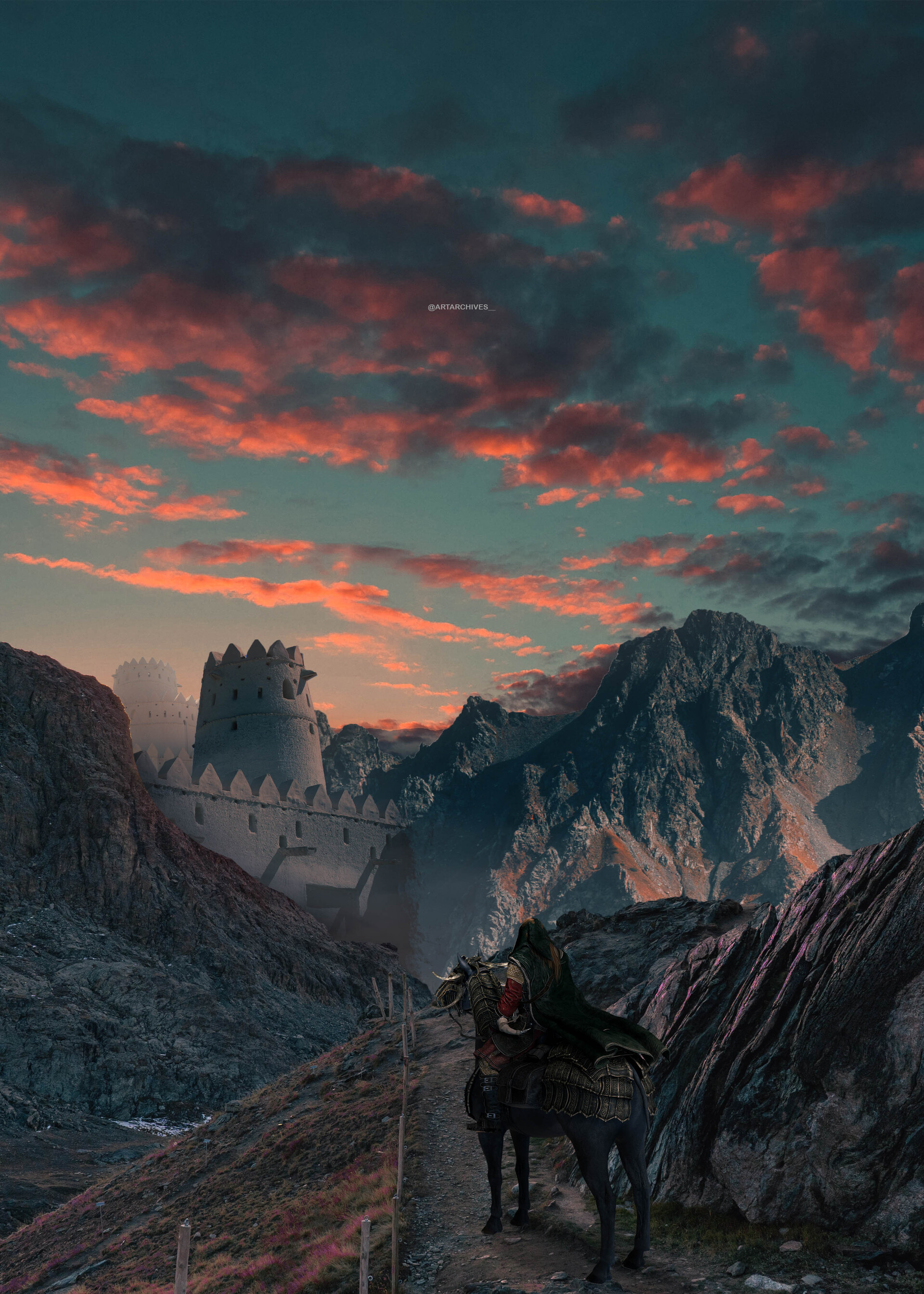 ArtStation - Medeival Rock Kingdom