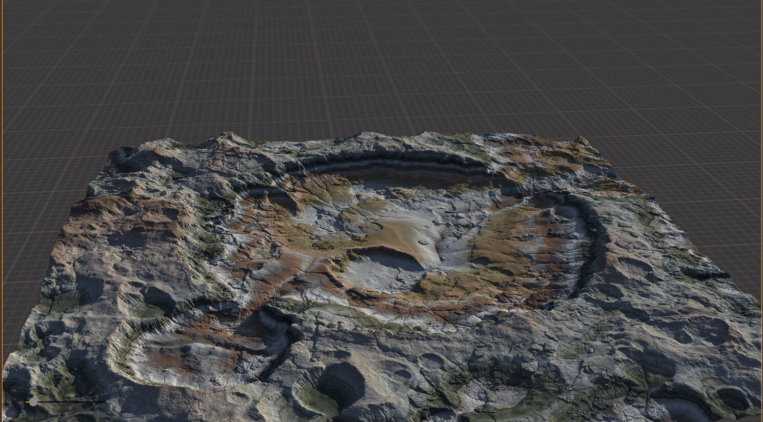 Jesse Wood - Crater Base Landscape