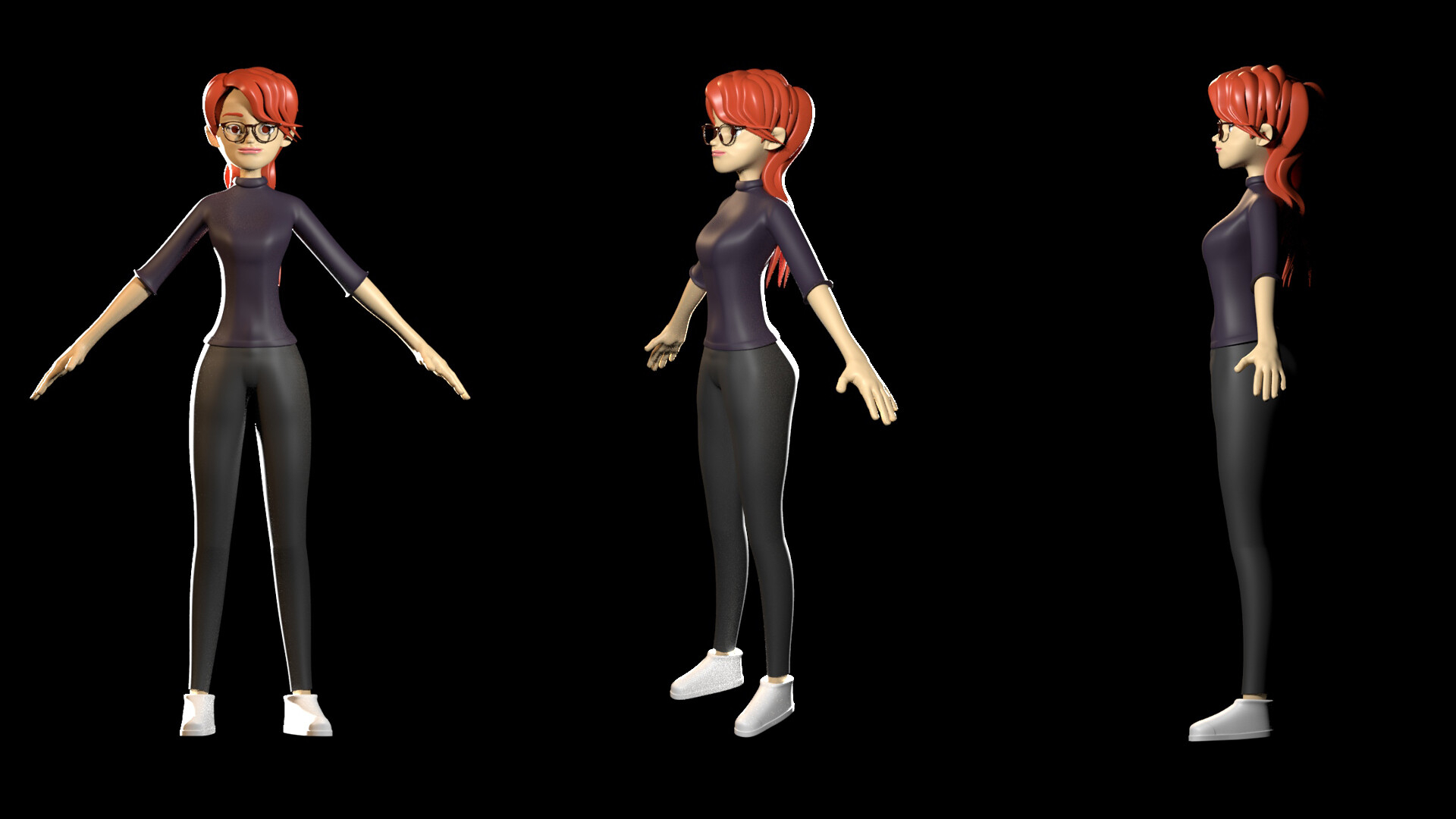 ArtStation - Female Character Modeling & Lighting