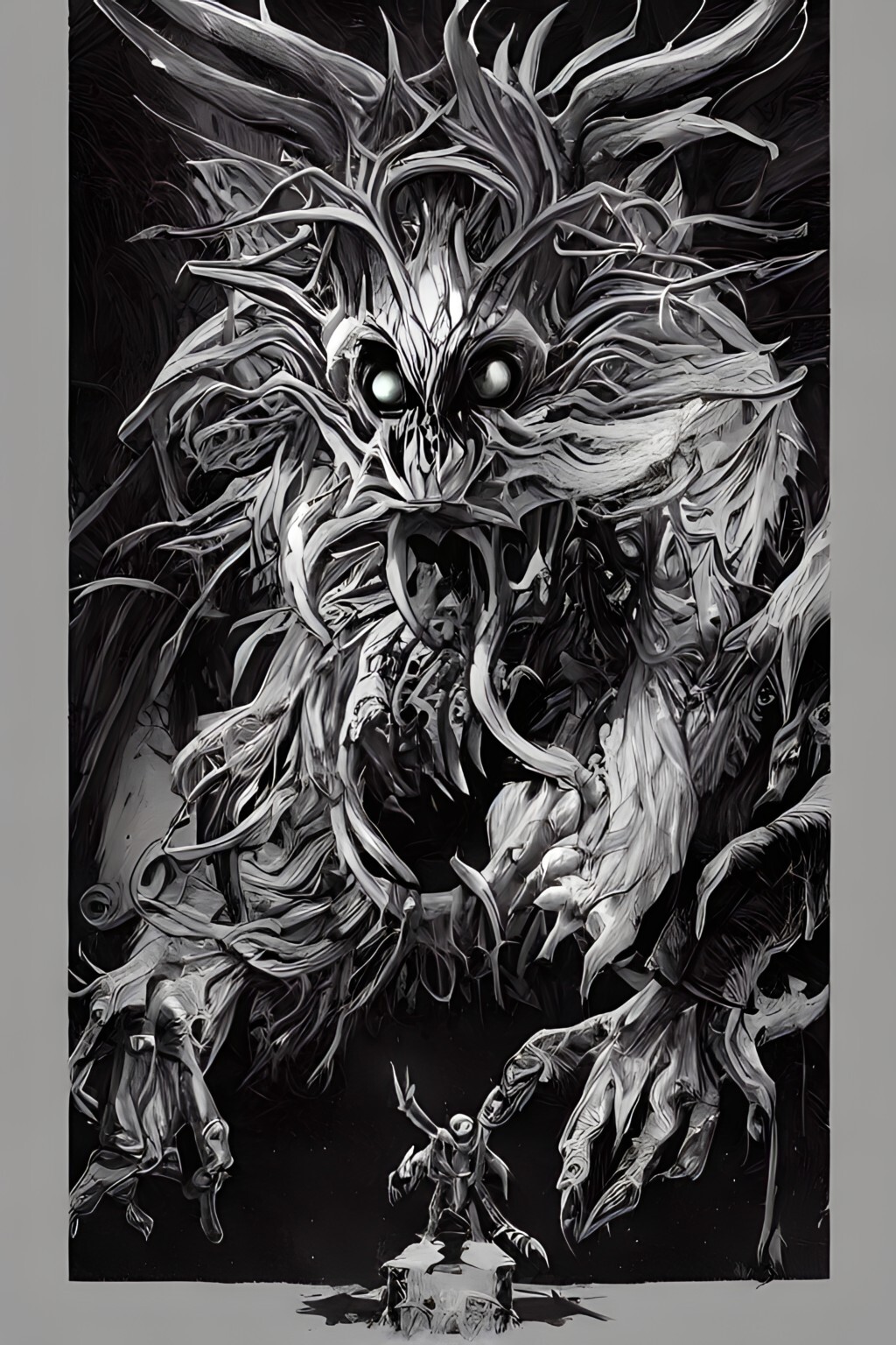 ArtStation - Jacob the dark creature