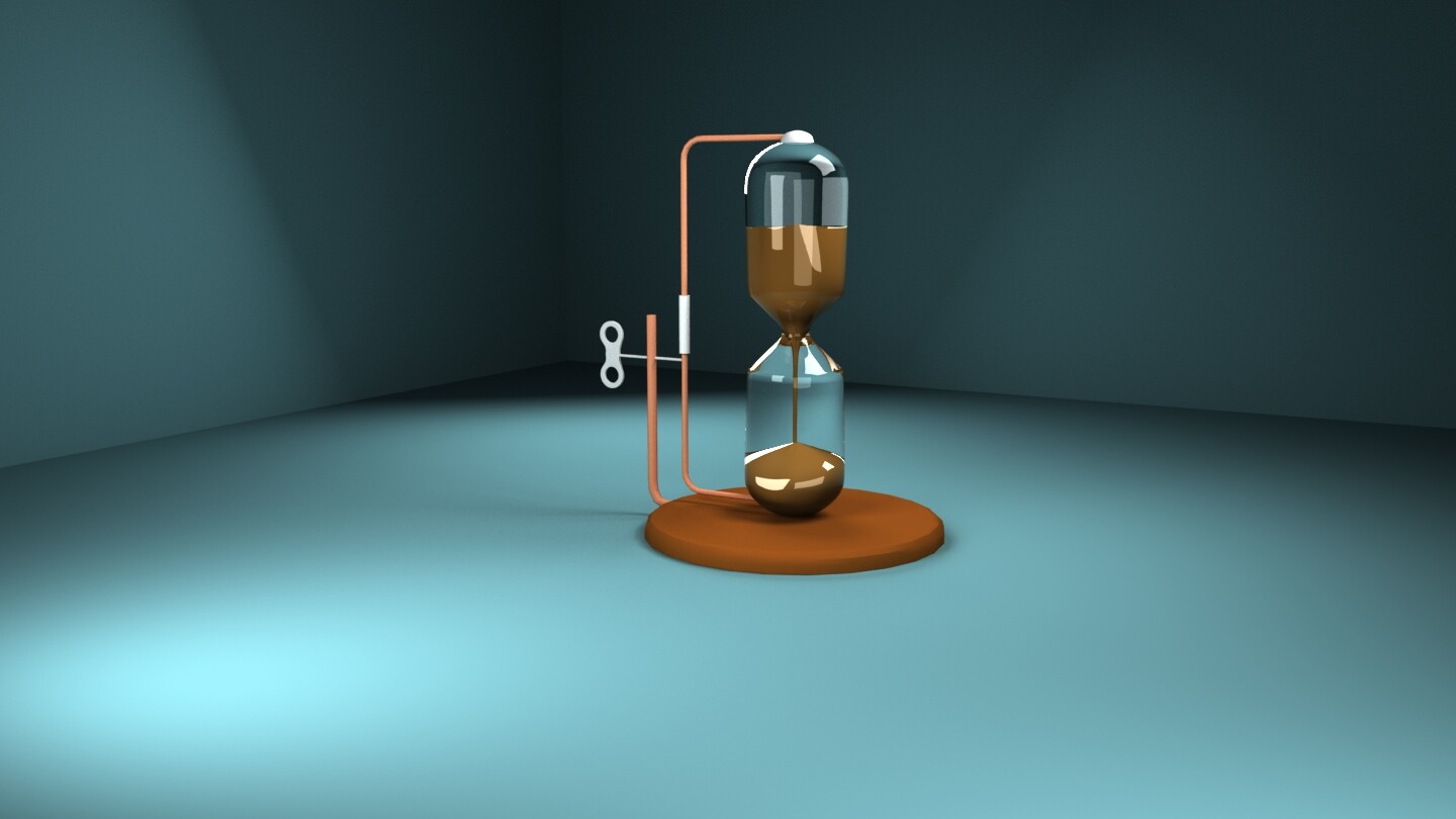 ArtStation - 3D sand timer