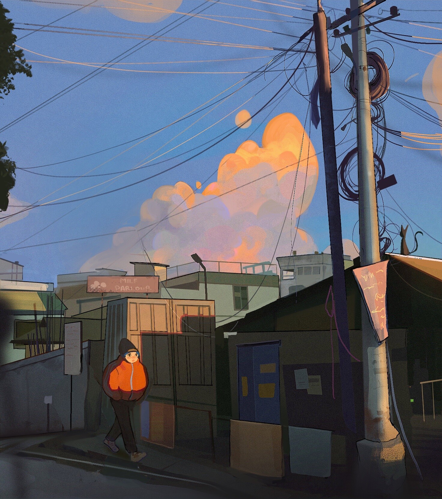 ArtStation - Walk back Home