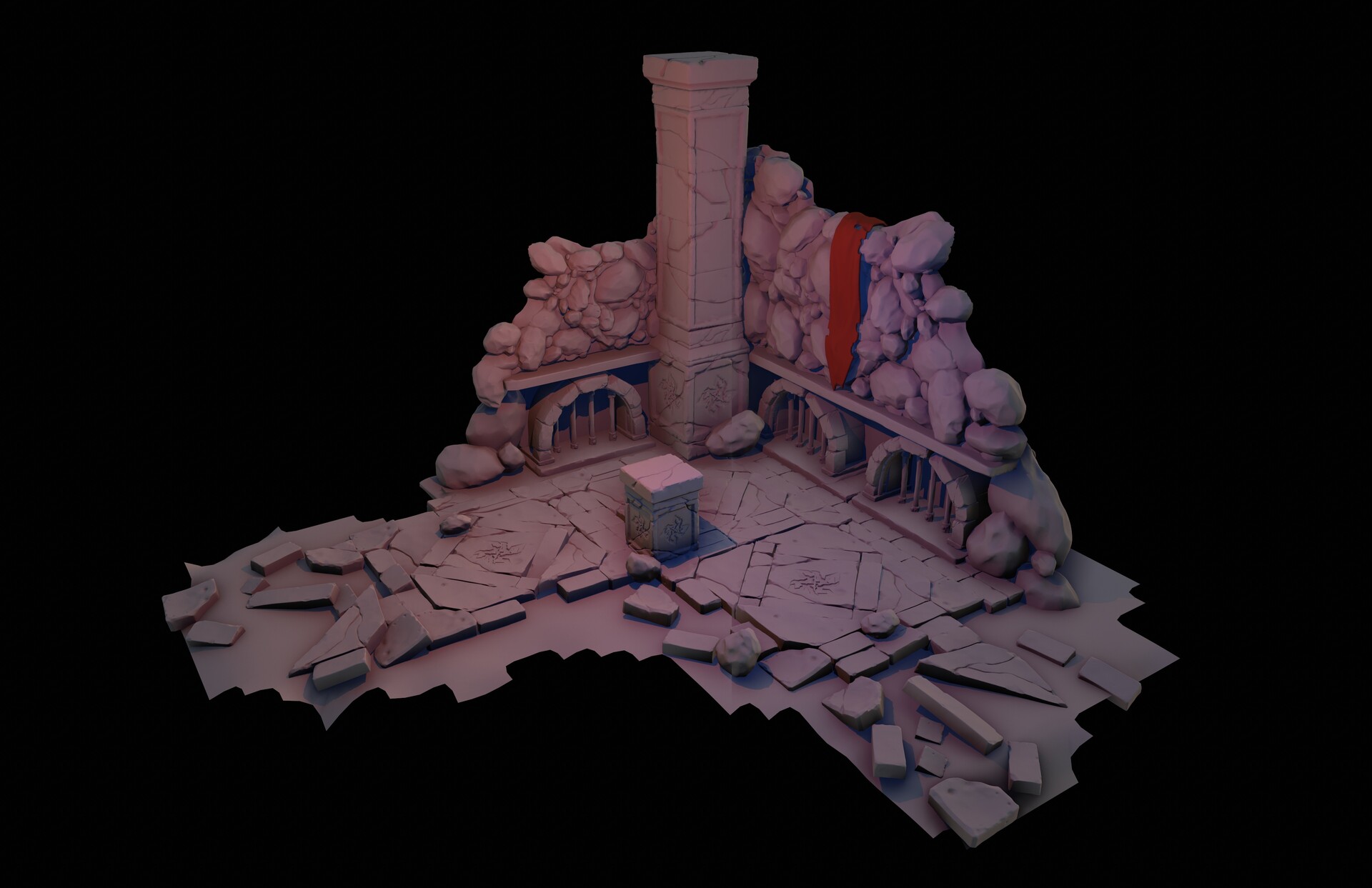 ArtStation - Stylized Game Enivornment