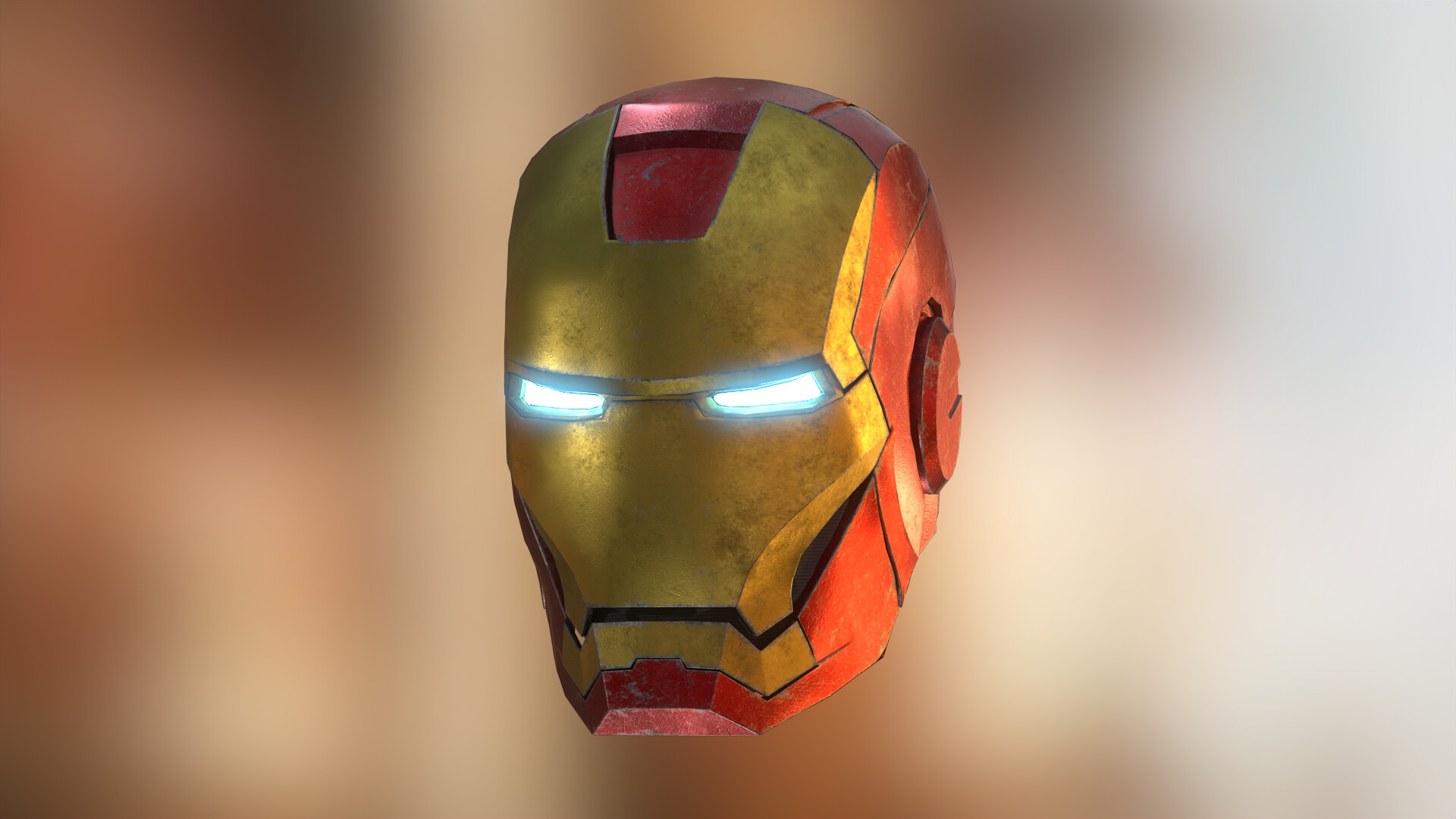 ArtStation - Mark II Helmet - Iron Man