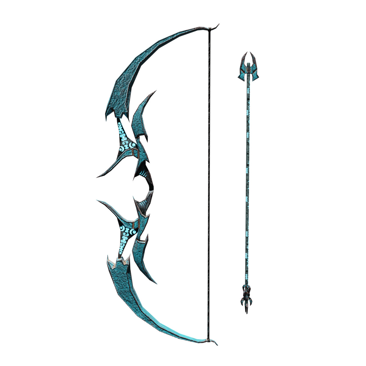 Zeynep Yavuz - Stylized Arrow and Bow Asset