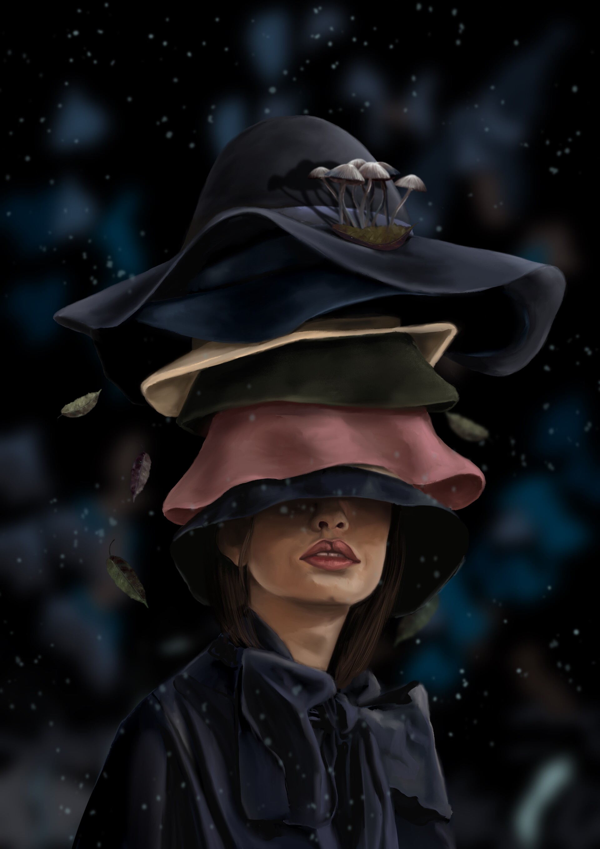 ArtStation - Portrait with Hats