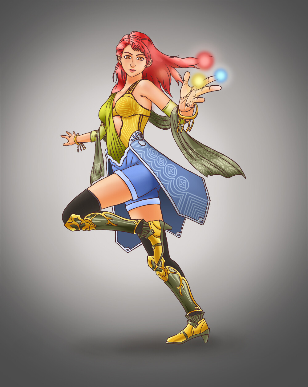 ArtStation - Ellyora - The Color Mage