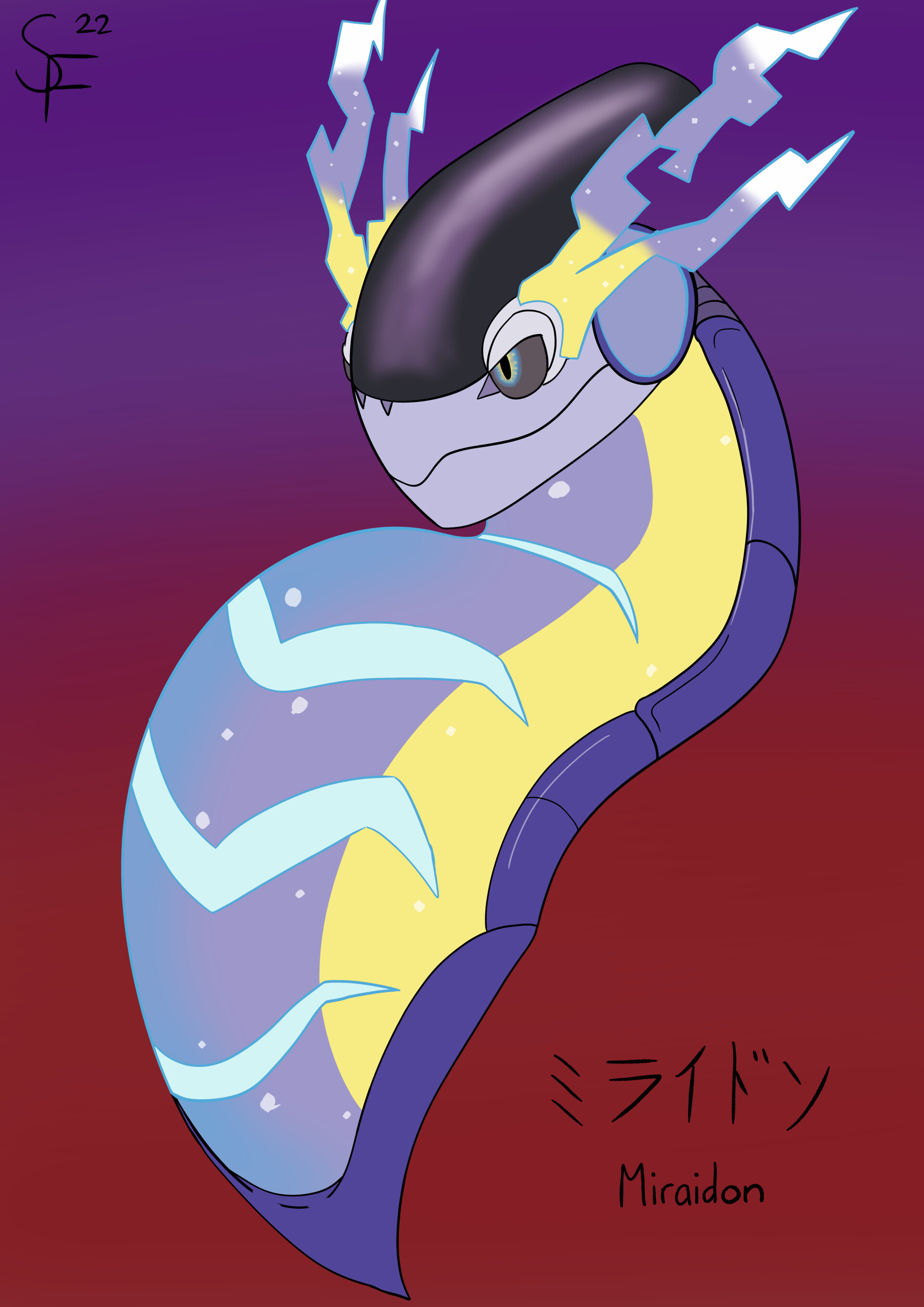 Dylan Hopwood - Fanart: Miraidon