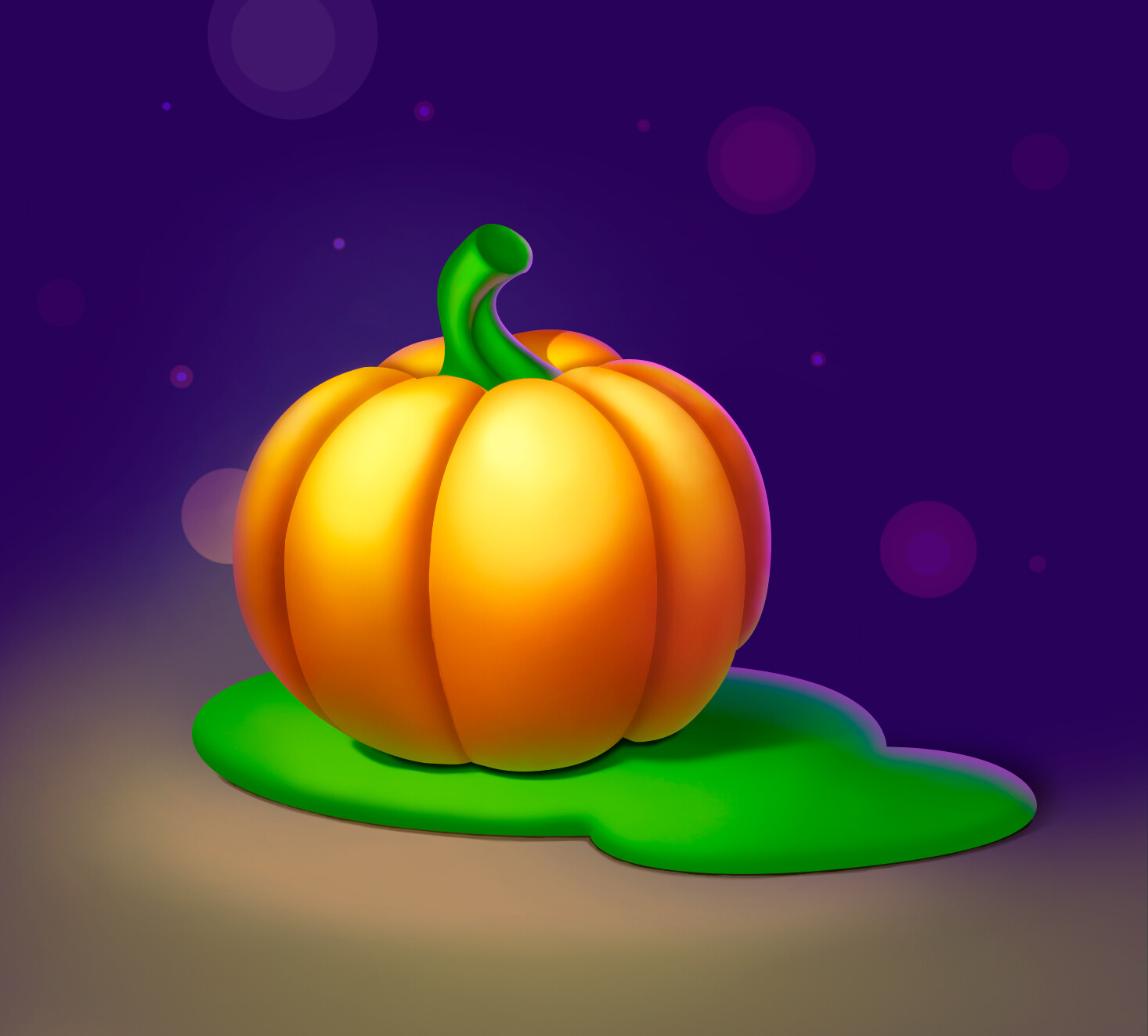 ArtStation - Magic pumpkin