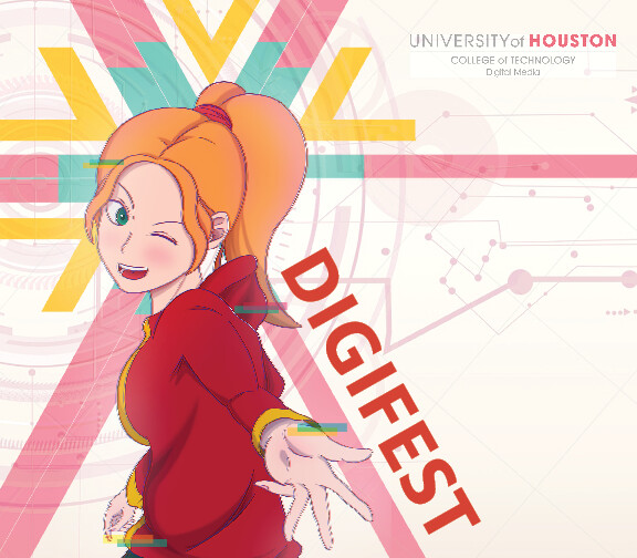 Simon Wang - DigiFest Stationary Item Designs